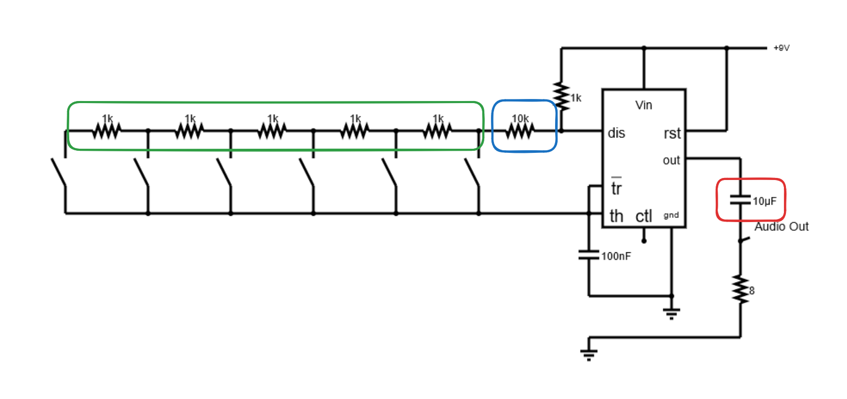 Toy Organ Using a 555 Timer : 3 Steps - Instructables