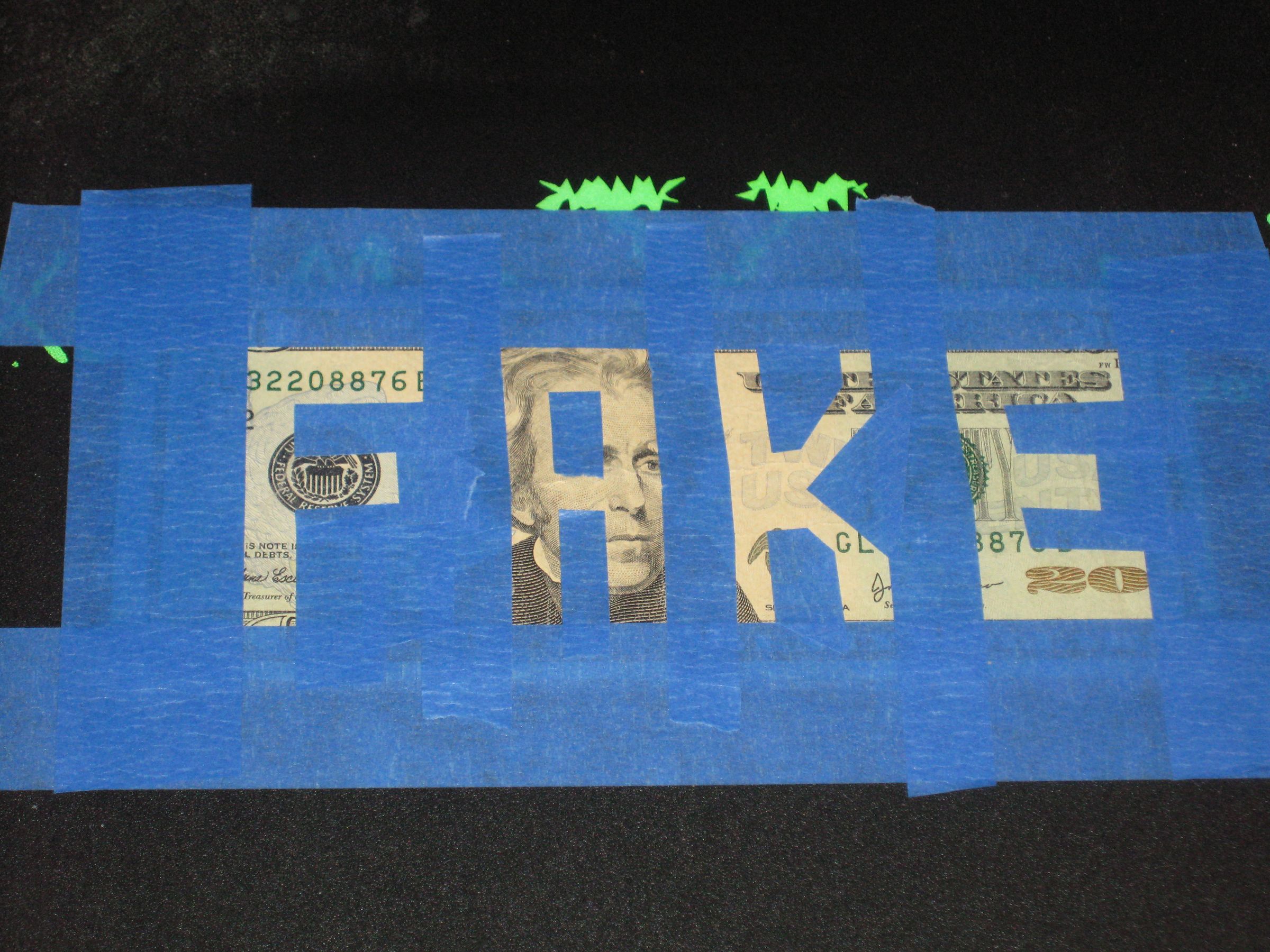 Hidden Message on US Bills That Only Counterfeit Money Detecting ...