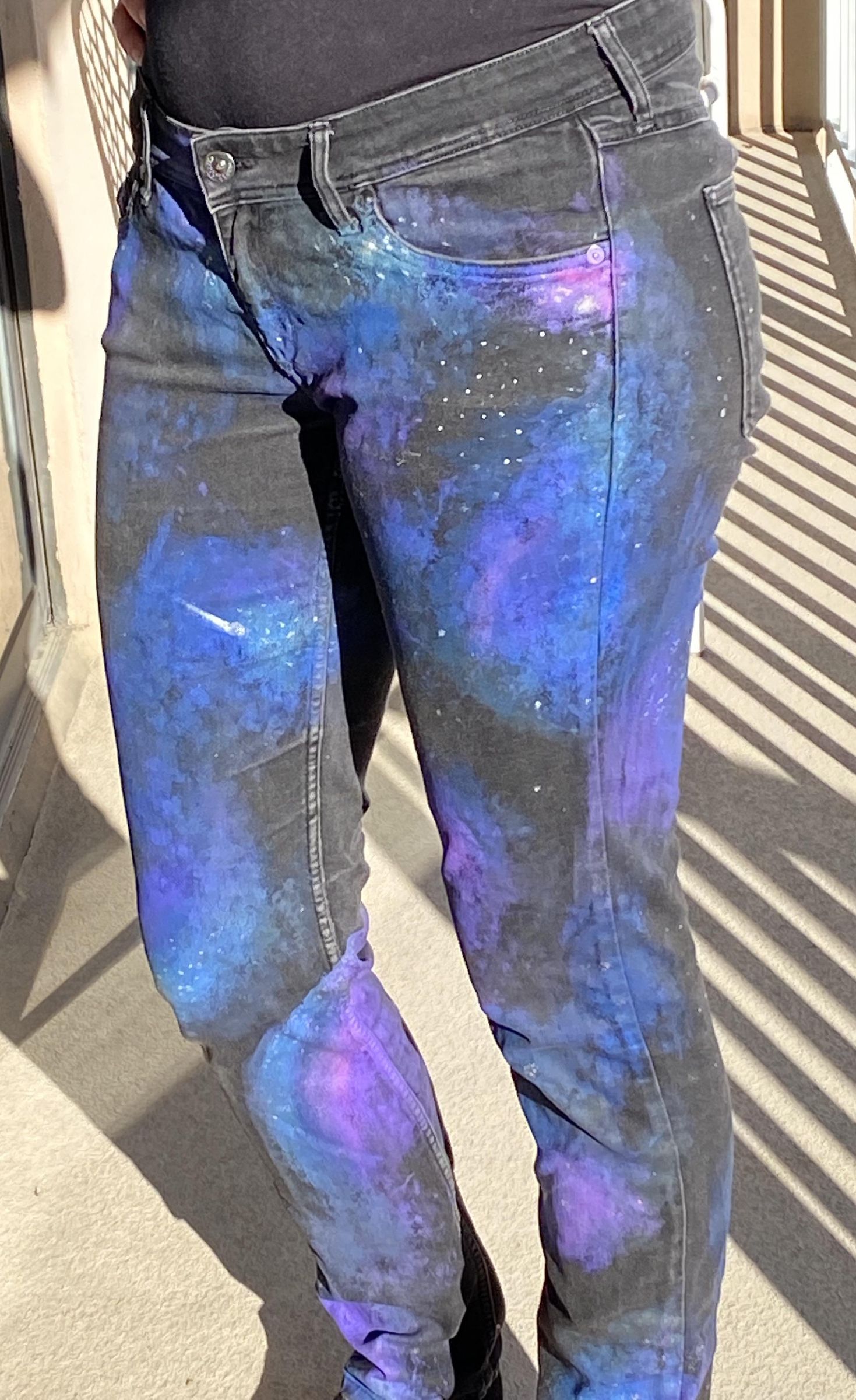 Painted Space Shorts : 9 Steps (with Pictures) - Instructables
