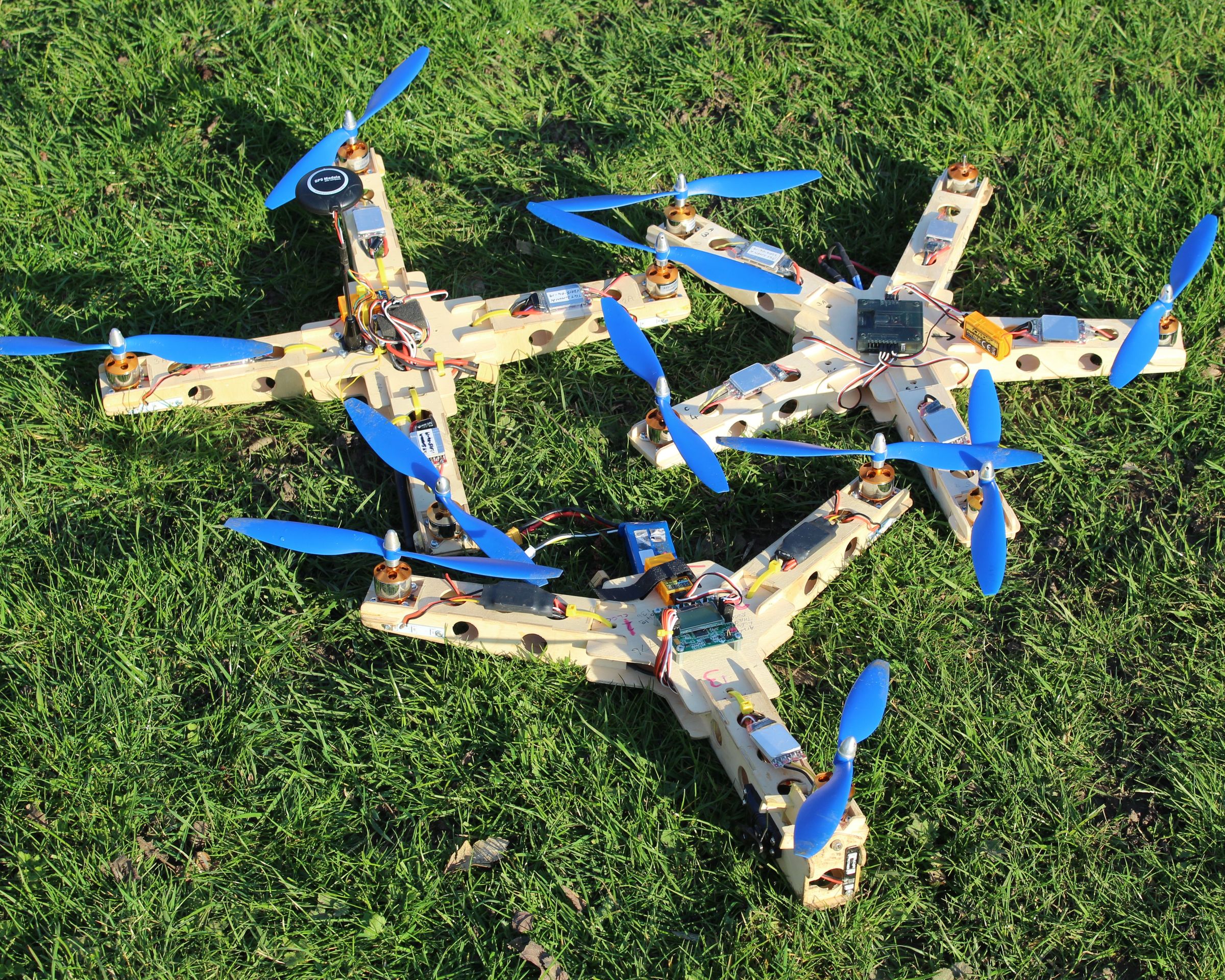 Quintcopter Plywood Design. Does It Fly? : 10 Steps (with Pictures ...