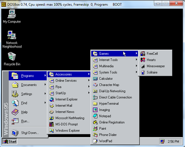Run Windows 95 on Windows7/Xp/vista : 9 Steps - Instructables