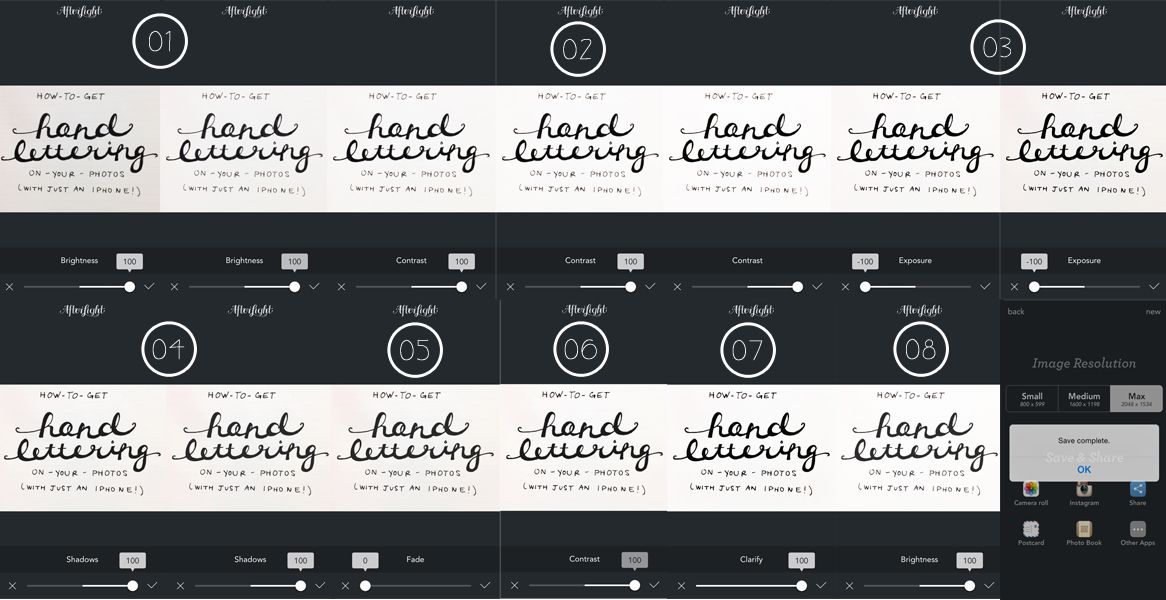 Get Hand Lettering on Your Images (With Just a Phone!) : 10 Steps (with ...
