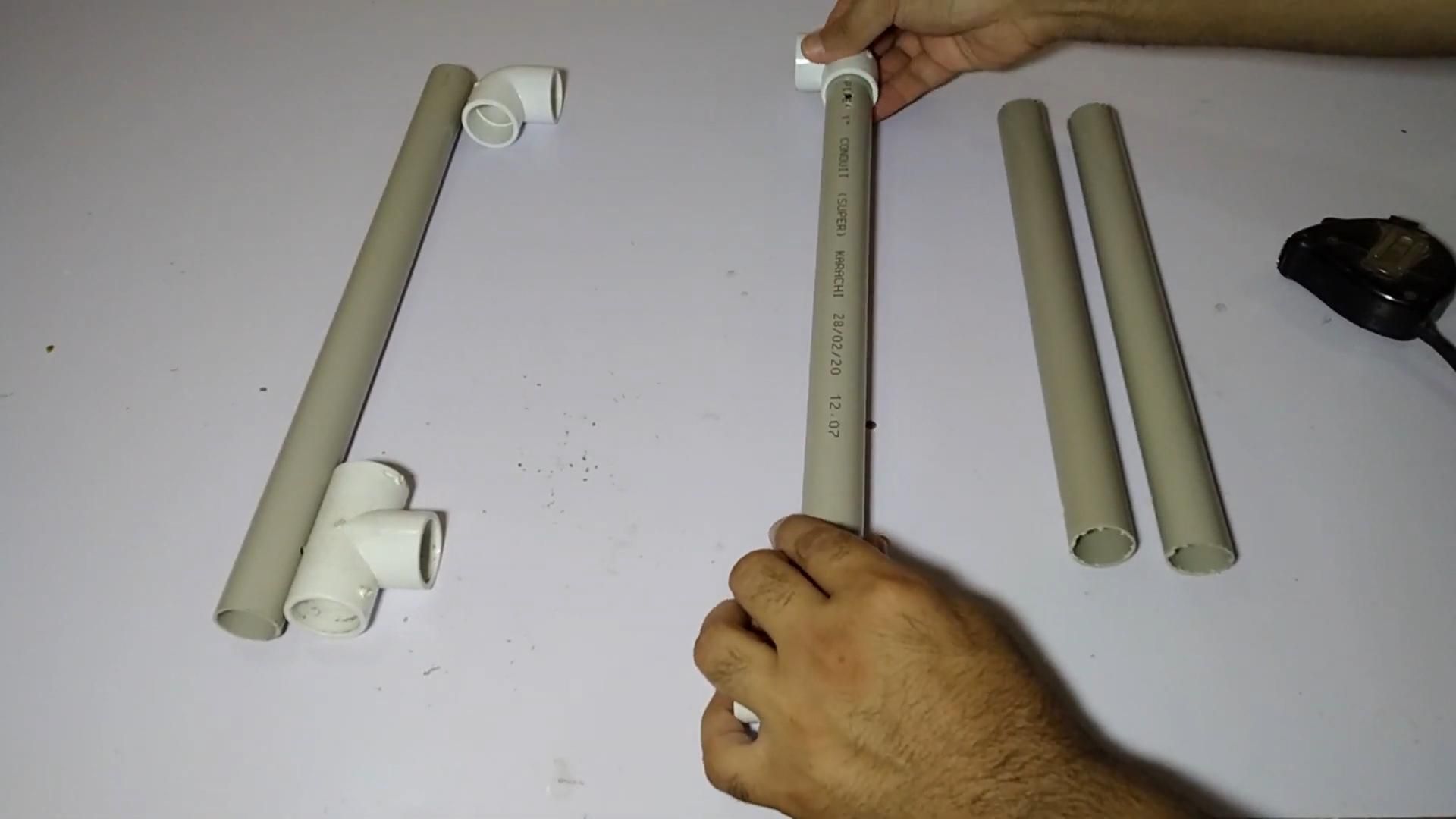 How to Make Shoes Stand With PVC Pipes : 4 Steps (with Pictures ...
