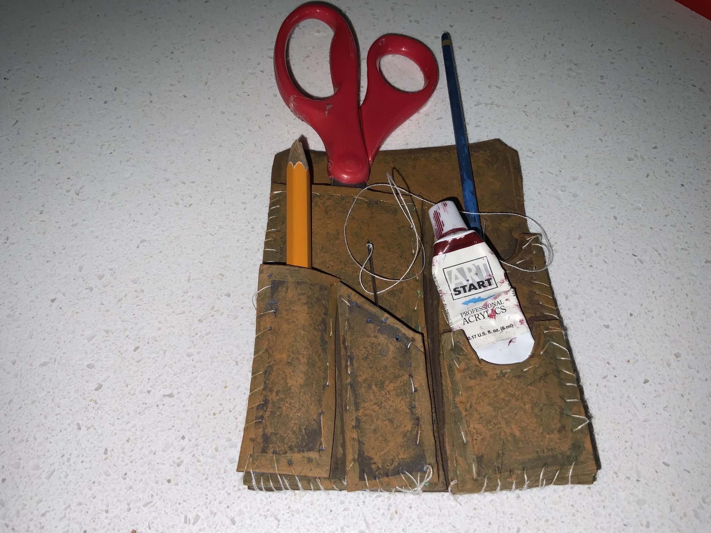 DIY Easy Leather Organizer : 6 Steps - Instructables