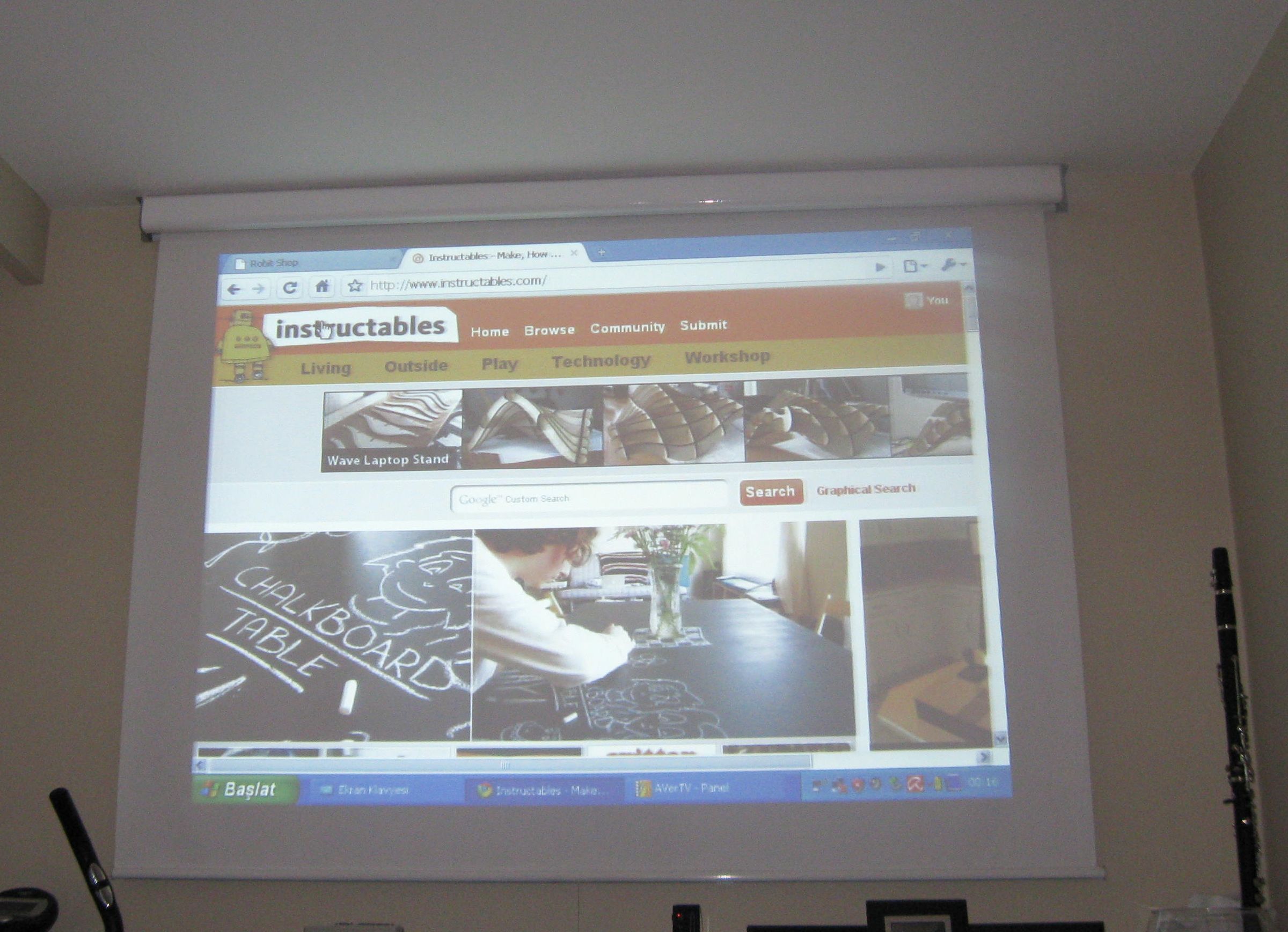 Hide Your Projector With an Interesting Decoration Idea... : 4 Steps ...