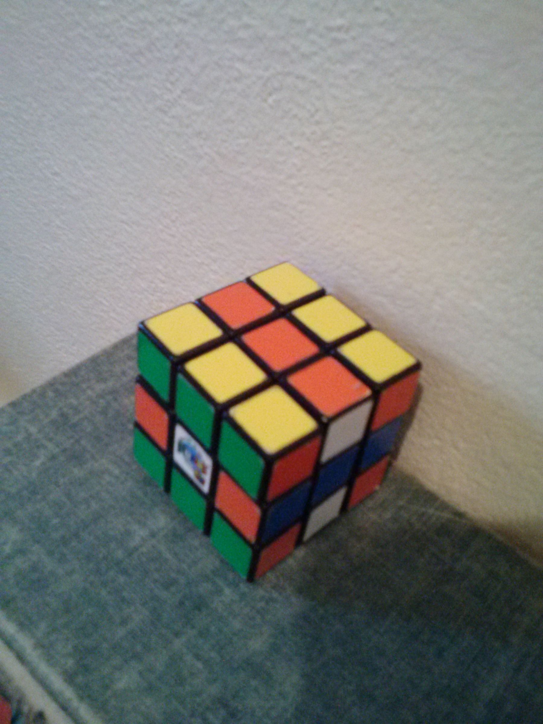 HOW TO MAKE a FLOWER PATTERN WITH a RUBIX CUBE... : 10 Steps ...