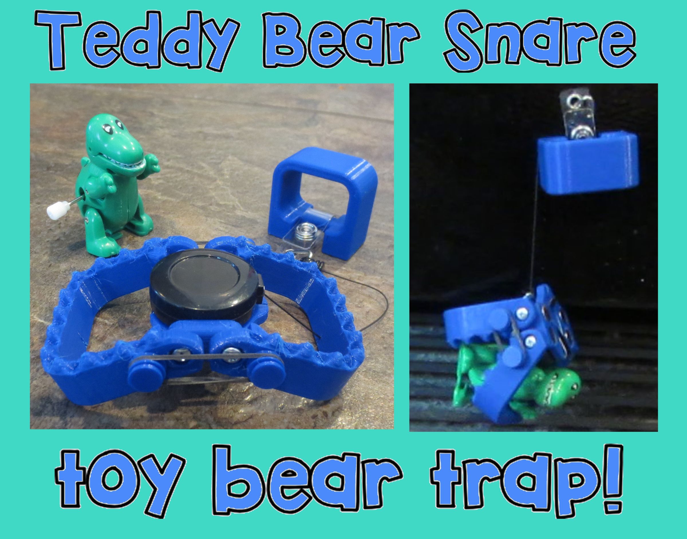 "Teddy Bear Snare" Toy Bear Trap : 6 Steps (with Pictures) - Instructables