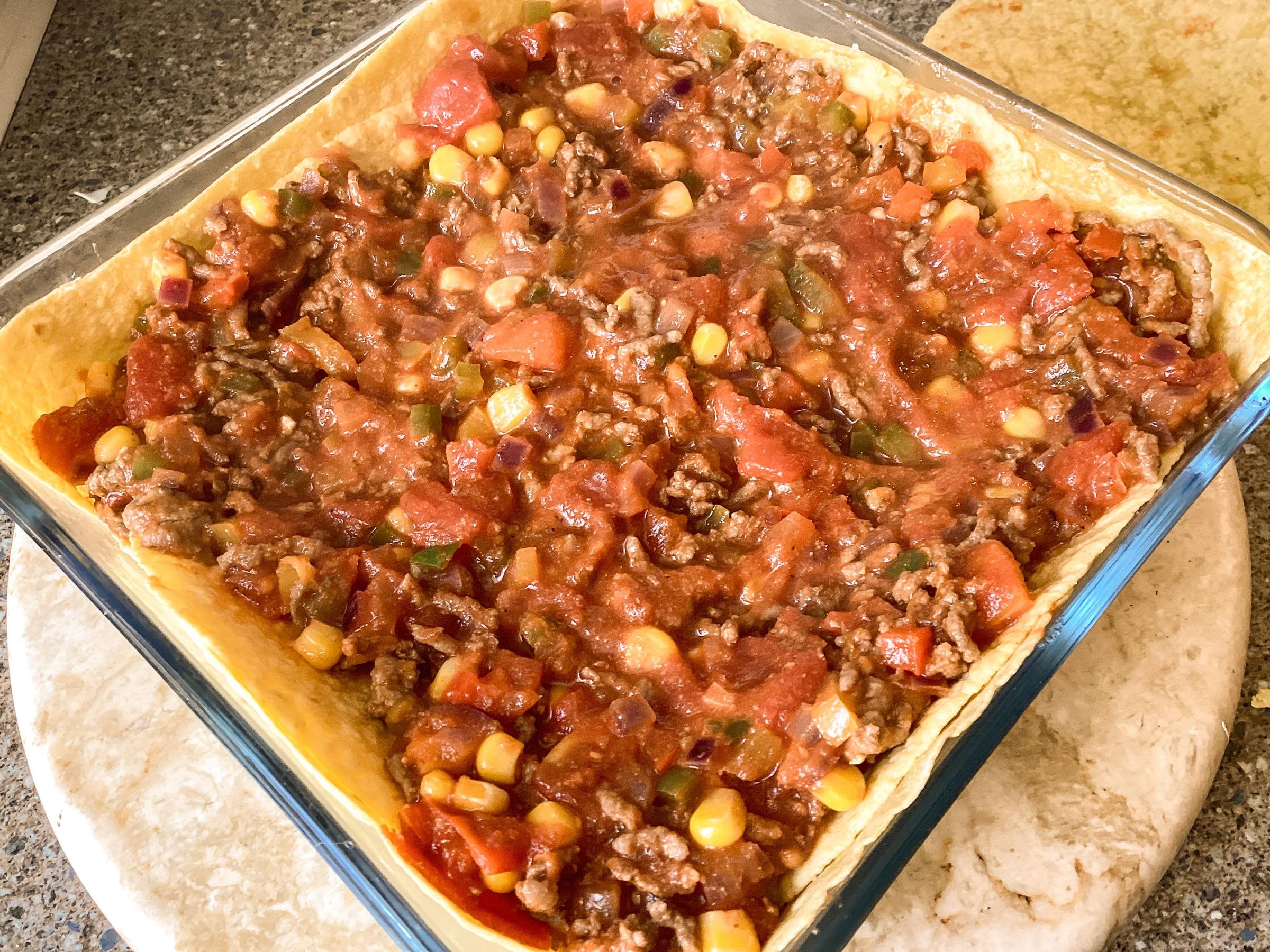 Mexican Layer Pie : 6 Steps (with Pictures) - Instructables