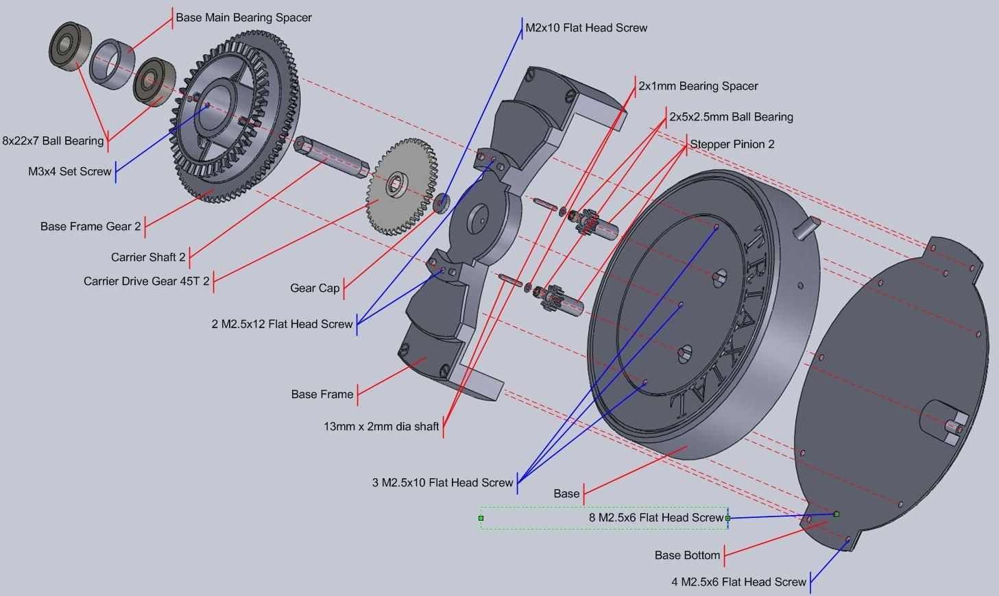 Triaxial Motorized Tourbillon : 15 Steps (with Pictures) - Instructables
