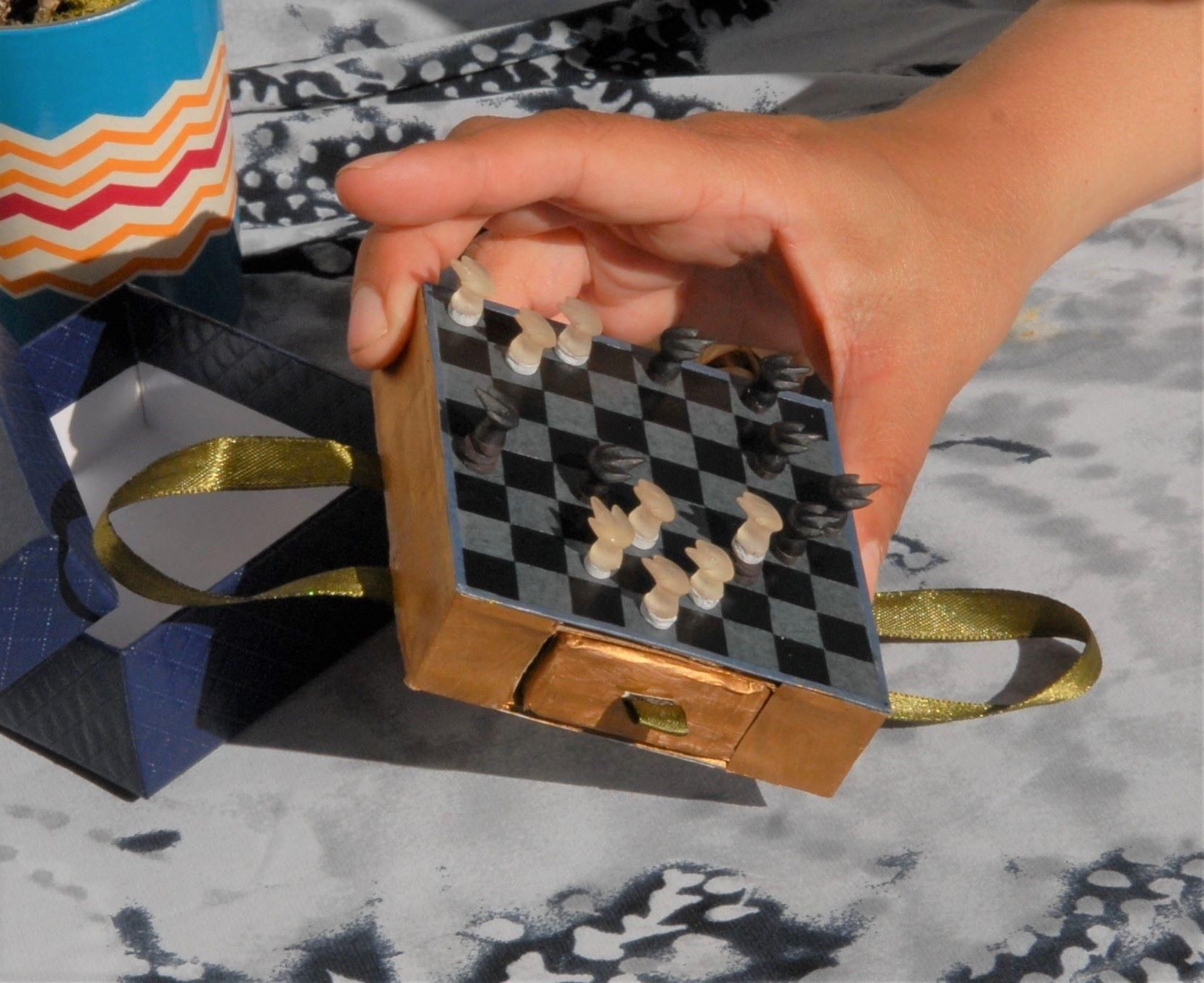 Shark Scale Inspired Portable Miniature Checkers : 10 Steps (with ...