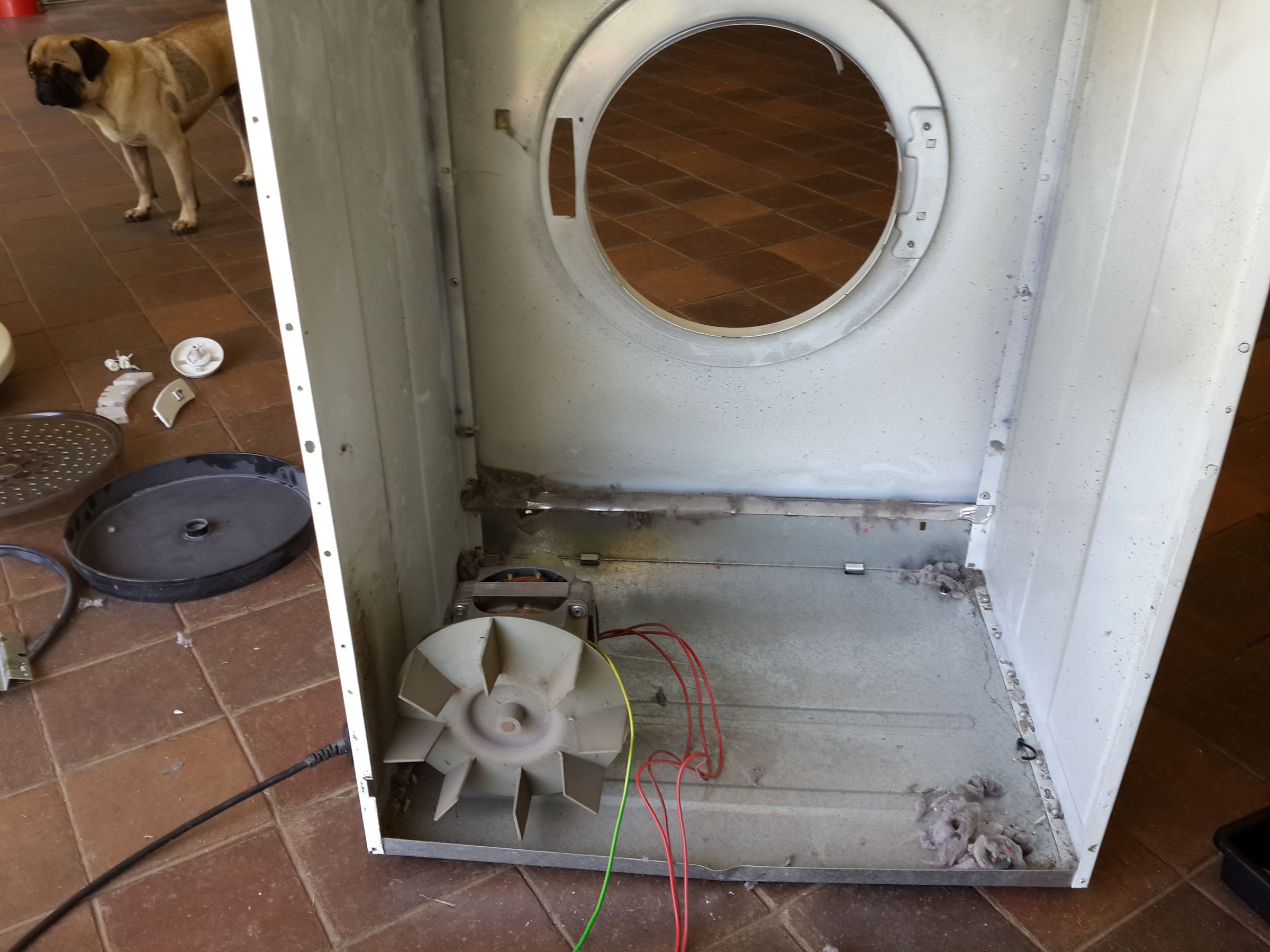 How and What to Salvage From Clothes Dryer (tumble Dryer) : 13 Steps ...
