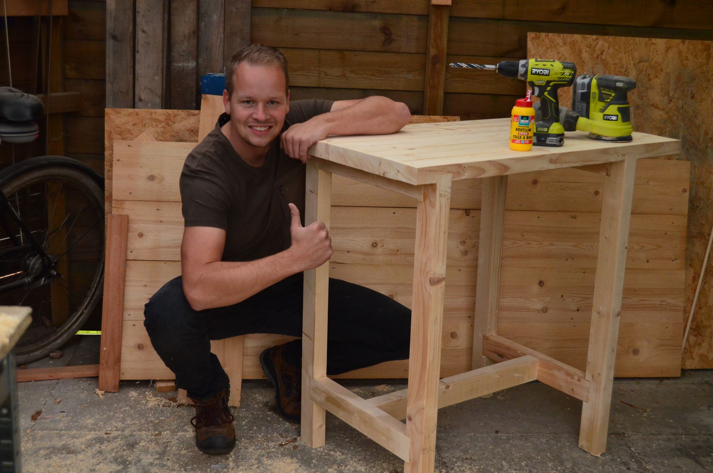 Workbench / Shoptable From Offcut CLS Timber Wood. - Instructables