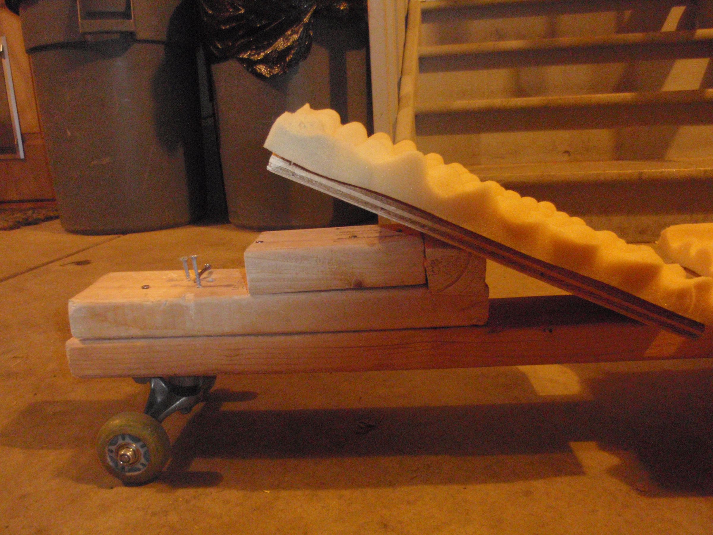 Homemade Street Luge
