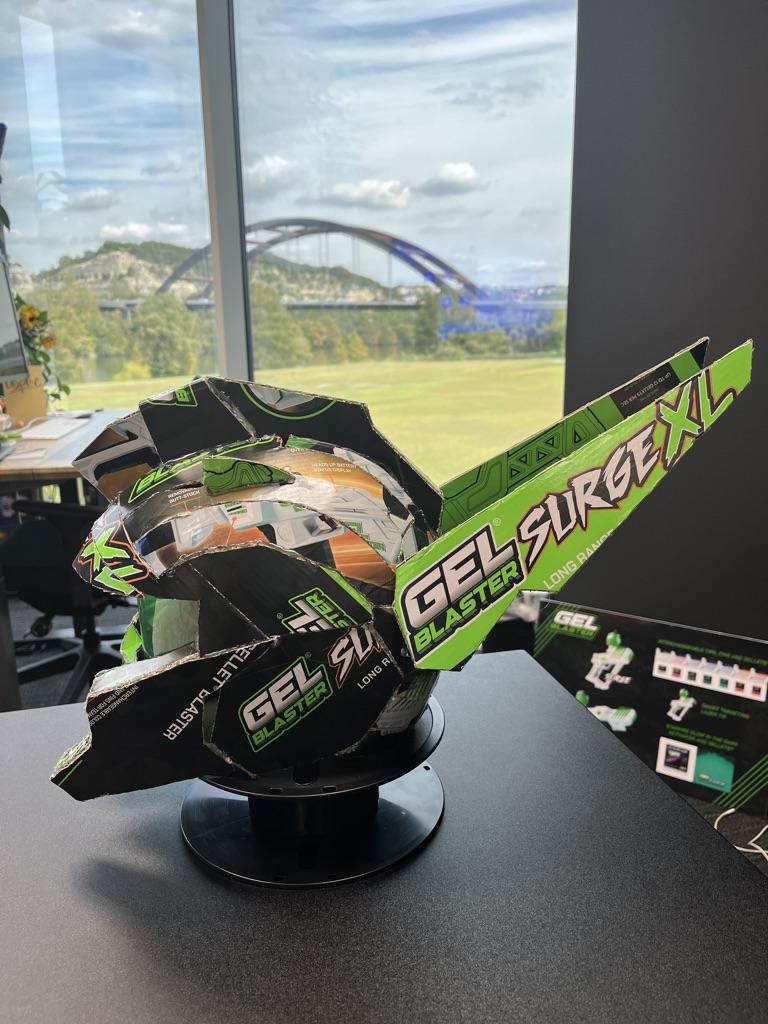 DIY Robot Cardboard Helmet : 7 Steps (with Pictures) - Instructables