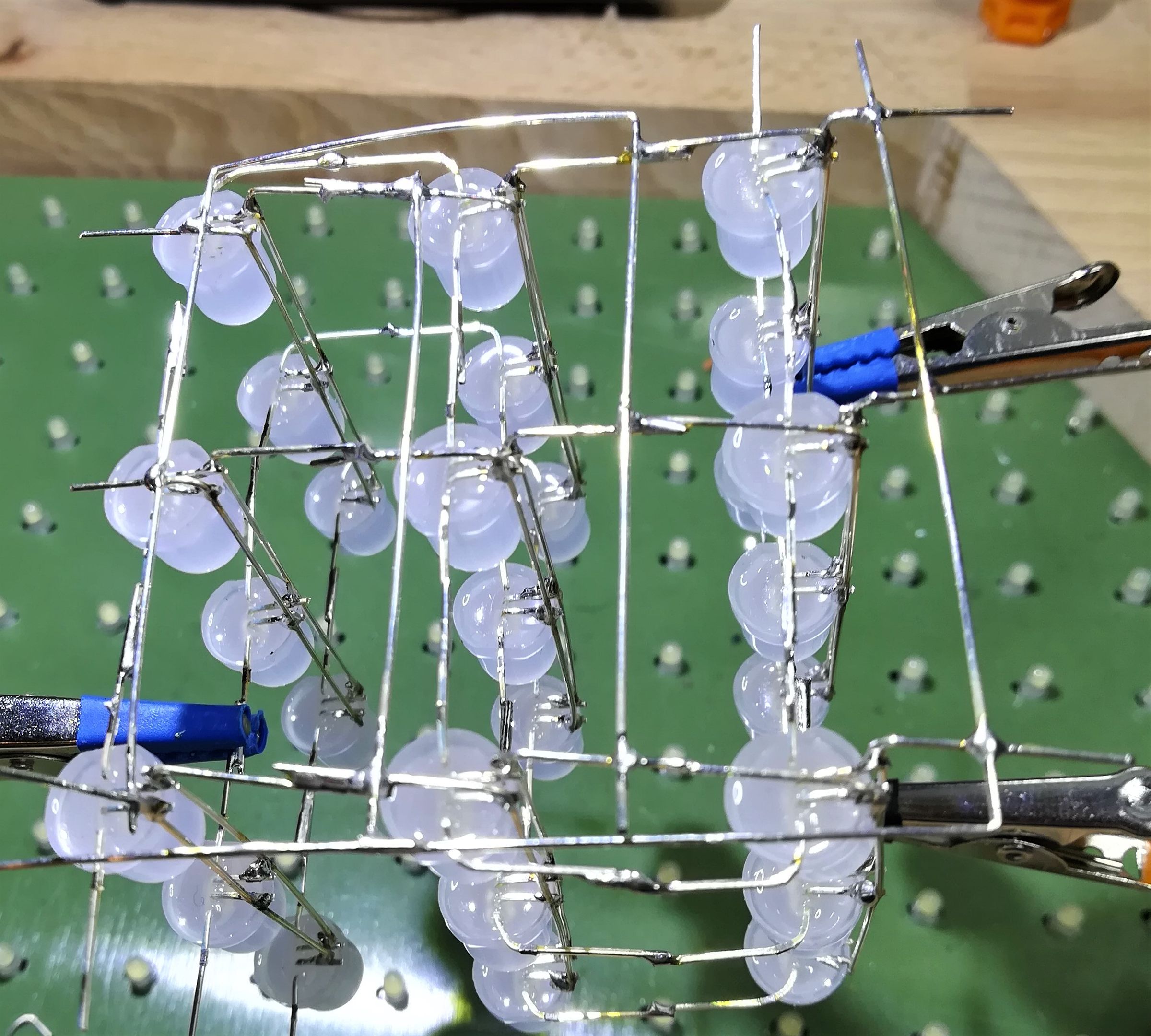 Simple Arduino RGB LED Cube (3x3x3) : 18 Steps (with Pictures ...