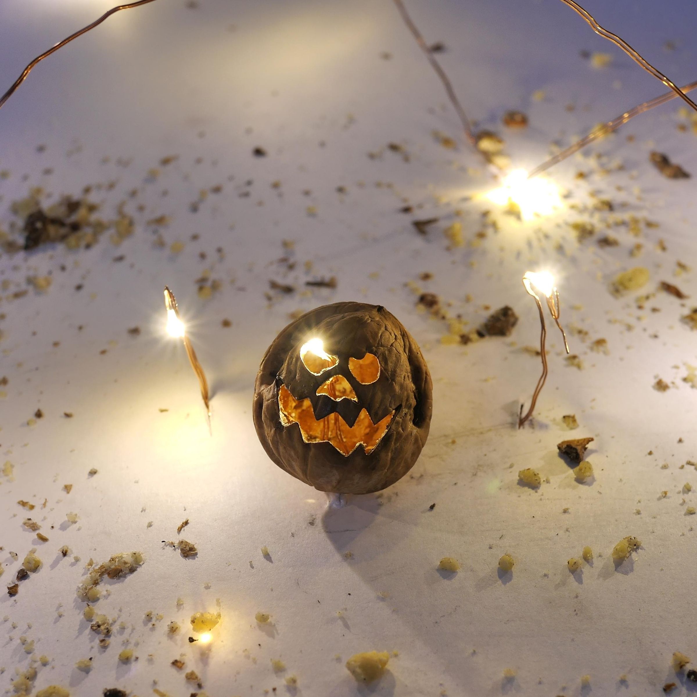 Walnut Halloween Head : 6 Steps (with Pictures) - Instructables