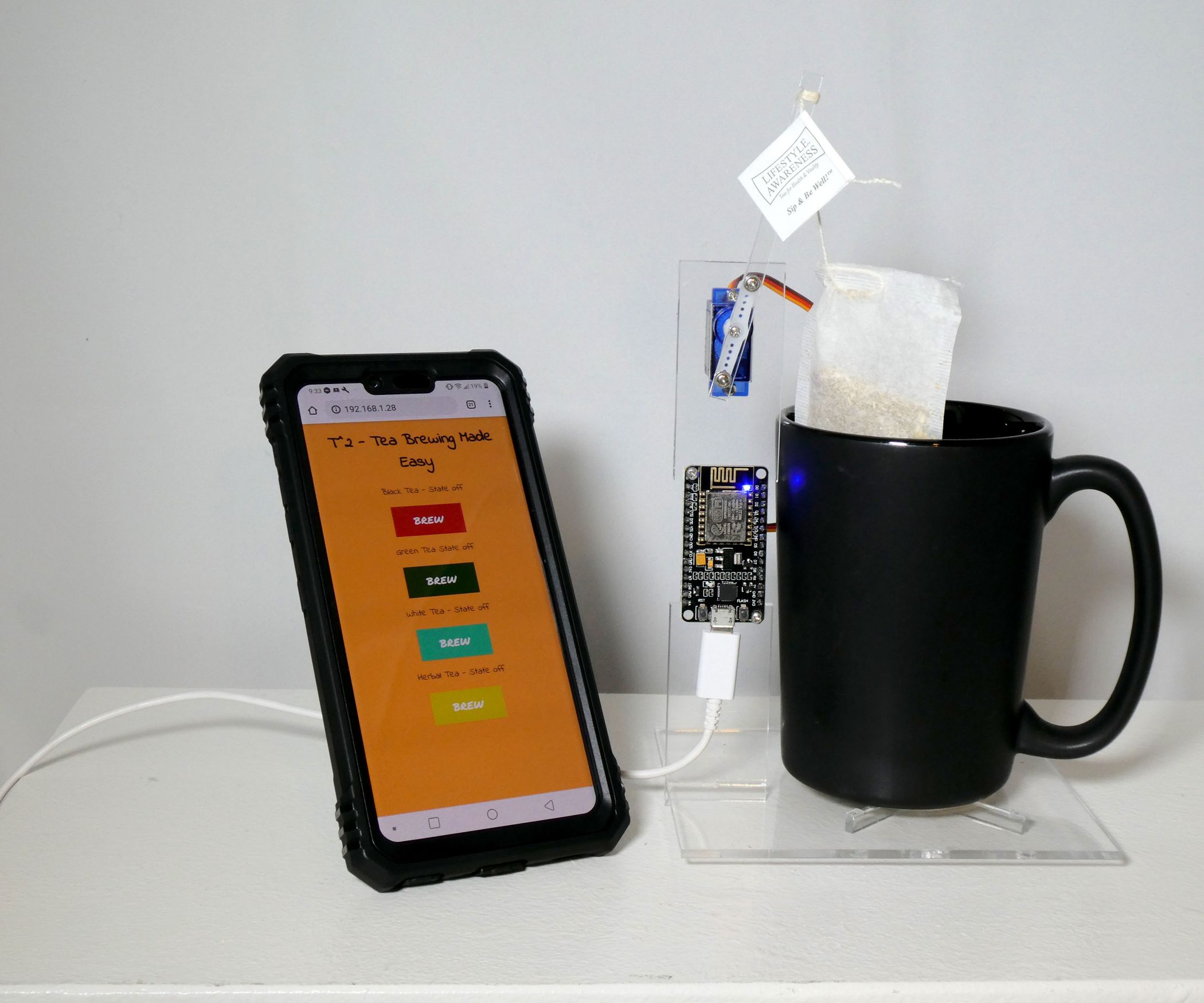 T2 - the Tea Bot -Tea Brewing Made Easy : 4 Steps - Instructables