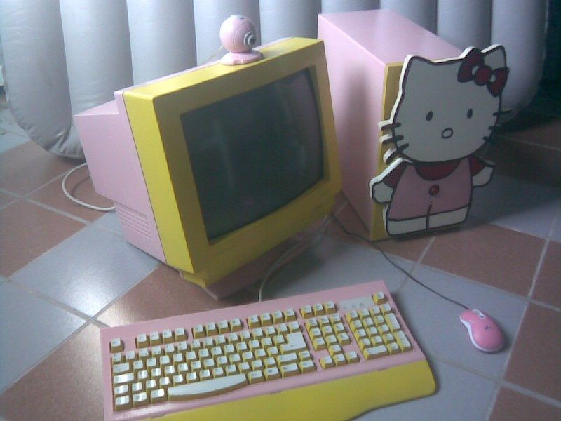 Pc Hello Kitty! : 3 Steps - Instructables