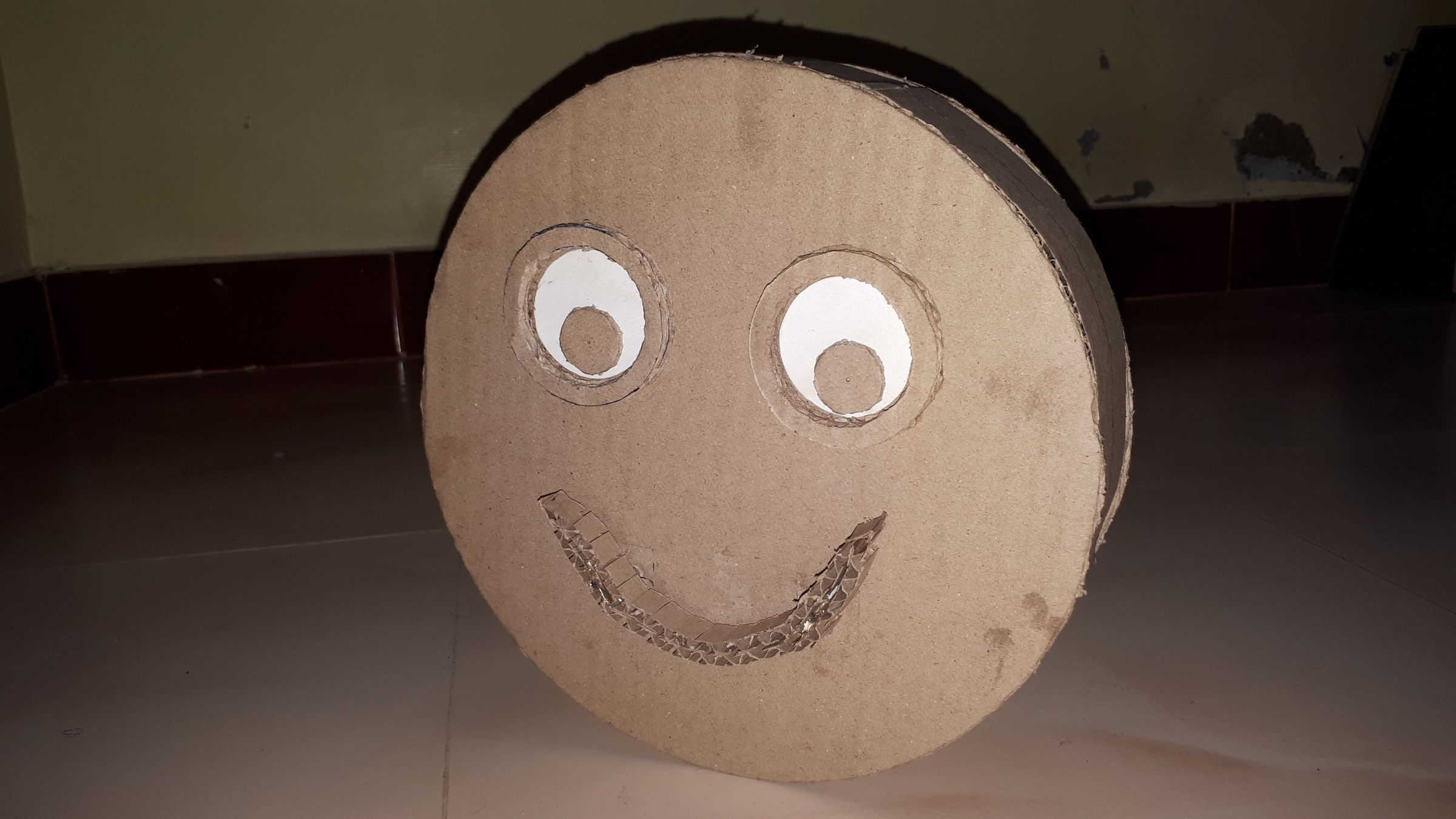 Cardboard Animatronic Smiley With BT App : 22 Steps (with Pictures ...