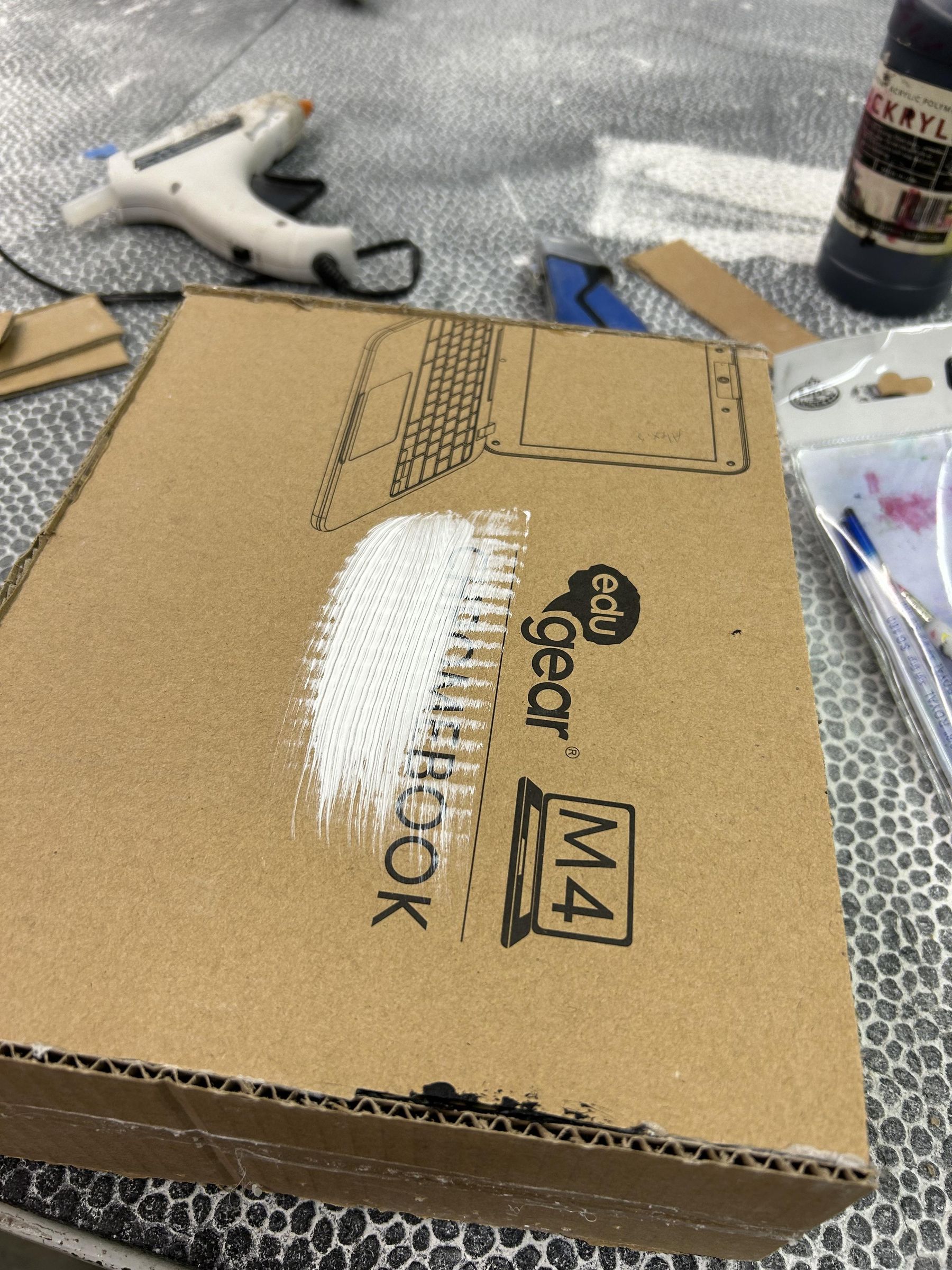 Scrap Cardboard Shadow Box : 6 Steps - Instructables