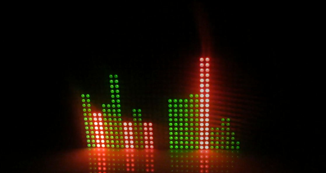 BI-COLORS MATRIX 32x32 SHOWING 256 COLORS WITH GIF PICTURES : 19 Steps ...