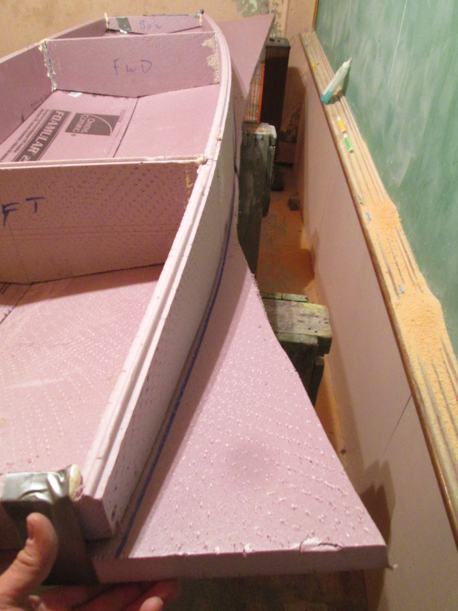 Seafoam Kayak, the Unsinkable Foam Kayak Anyone Can Build, 16 Pounds ...