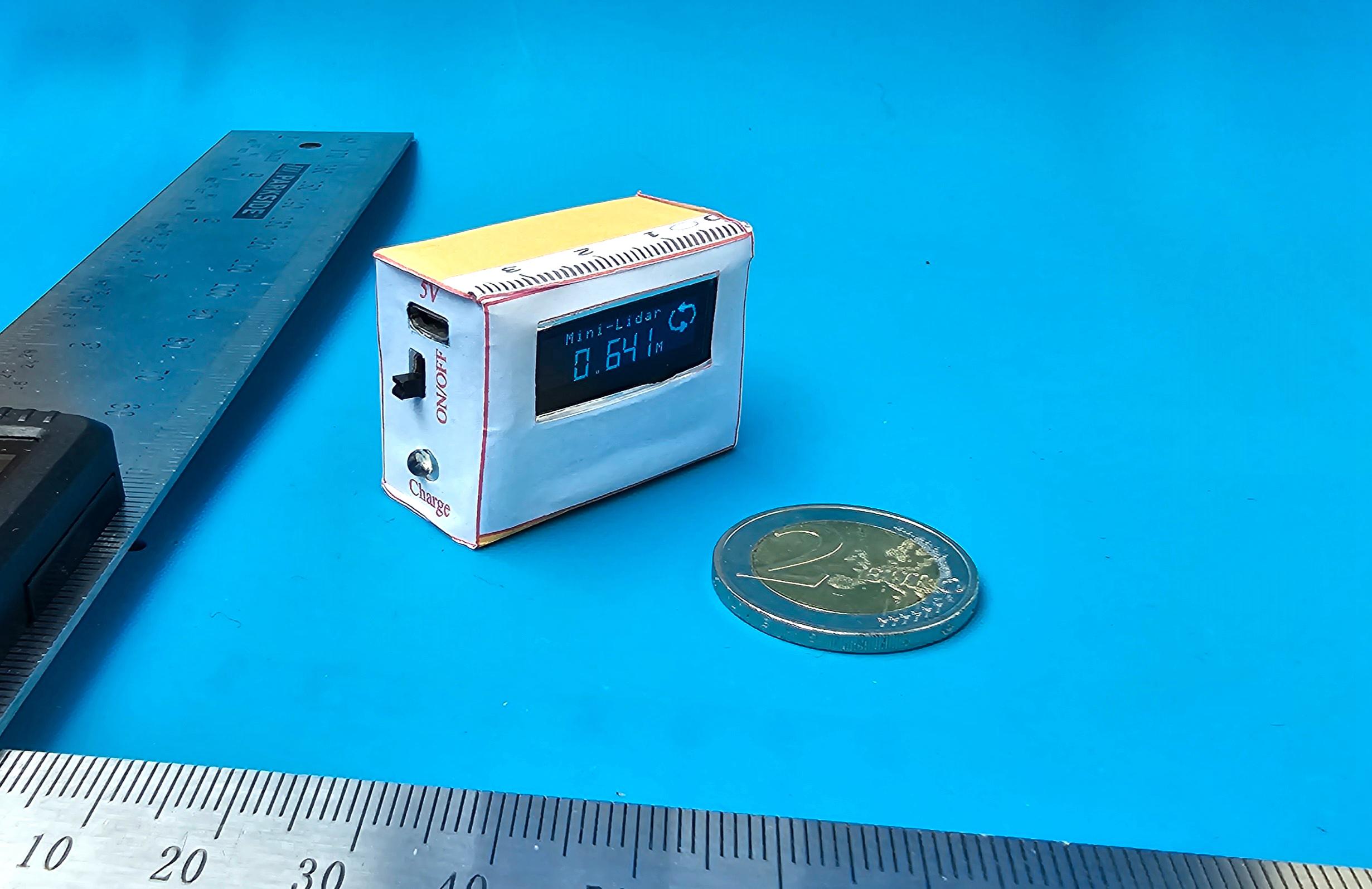 Build a Pocketable LiDAR Rangefinder (Size: 3.8*2.8*1.9 Cm) : 7 Steps ...