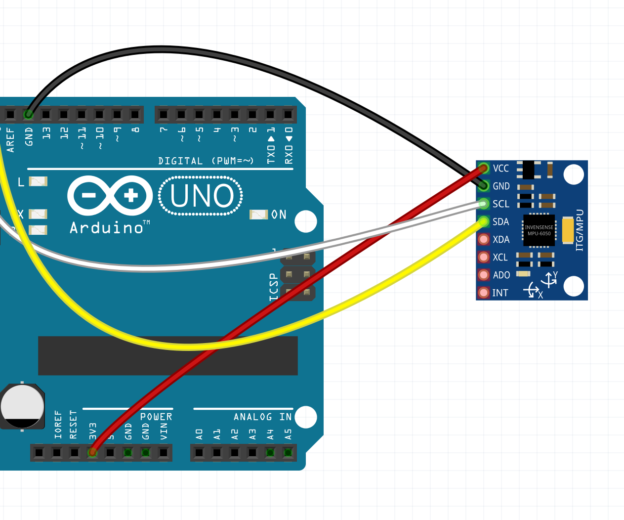 How To Connect Mpu6050 To Arduino Uno Instructables