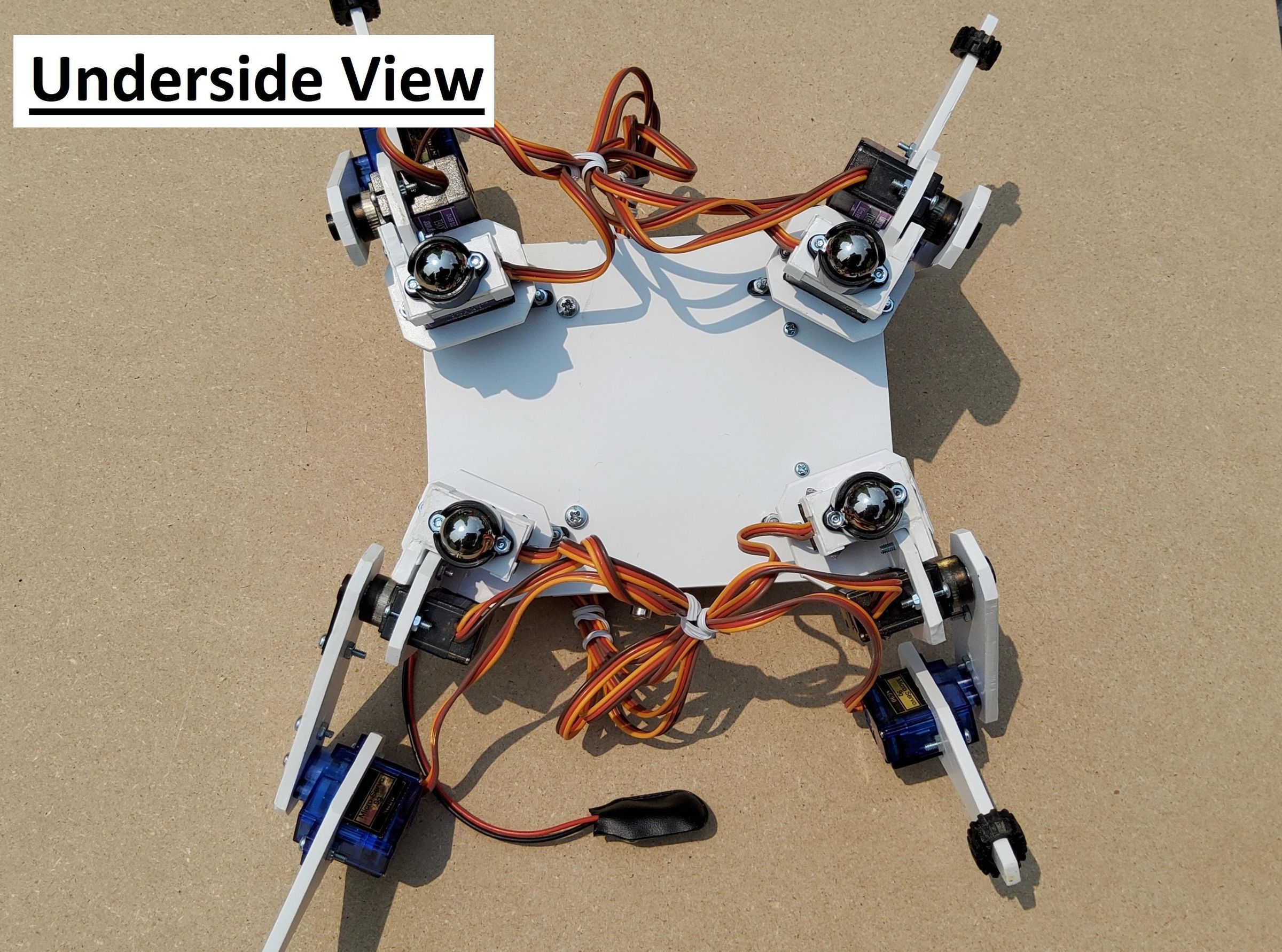 Arduino Quadruped Robot: Walks, Skims & Grips : 13 Steps (with Pictures ...