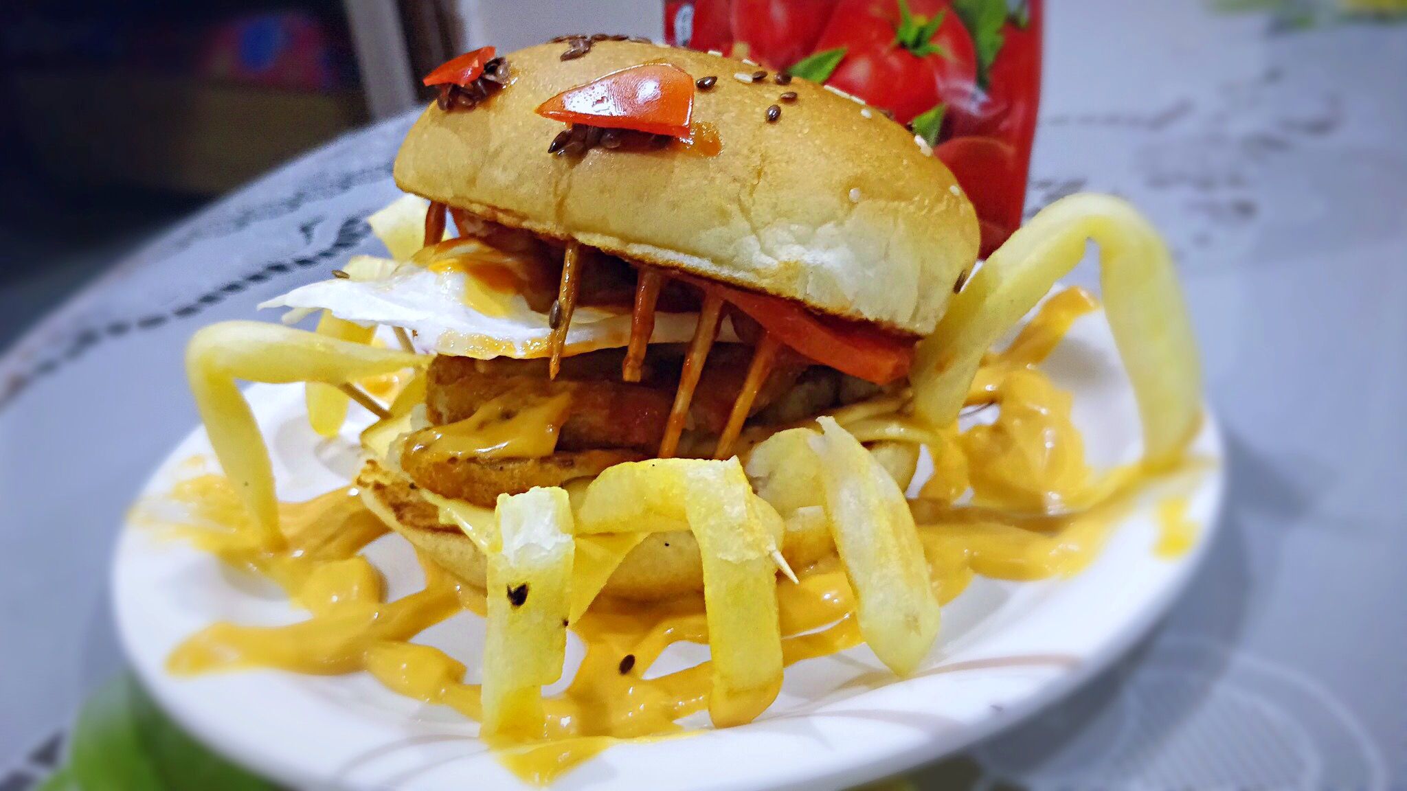 Cloudy With A Chance Of Meatballs 2 Cheese Spider Toy