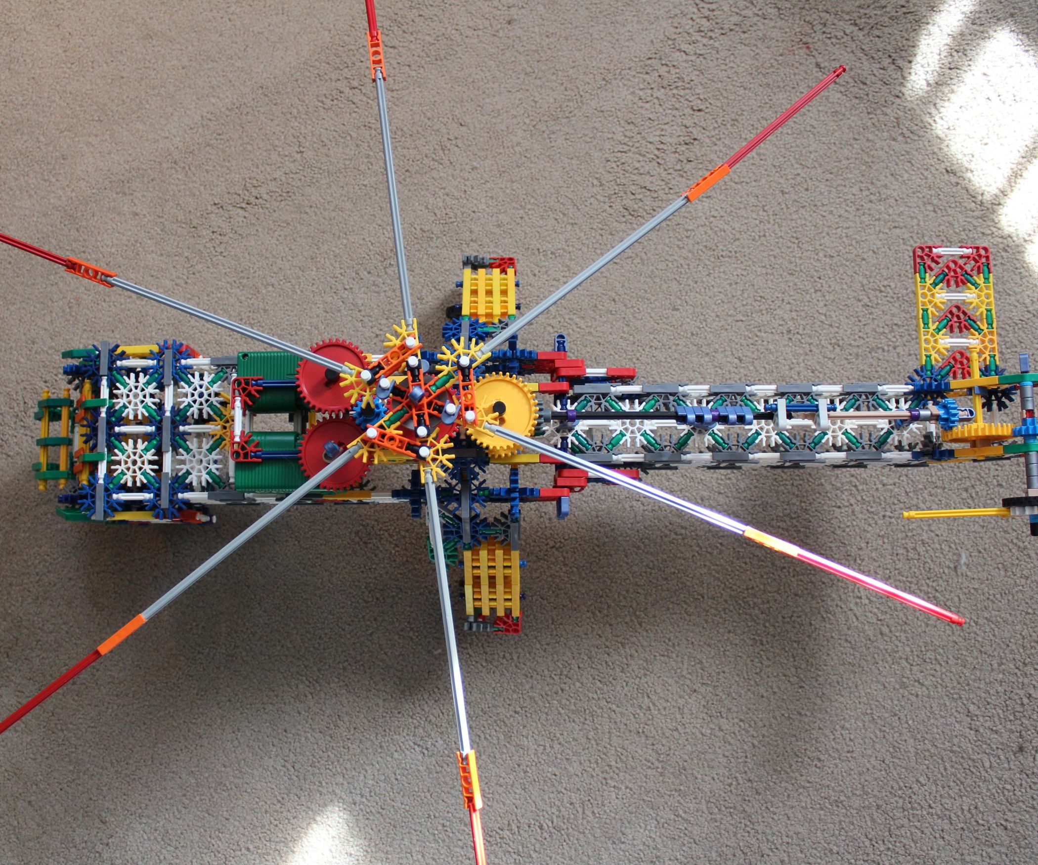 K'nex Sikorsky S-64 Skycrane : 9 Steps - Instructables