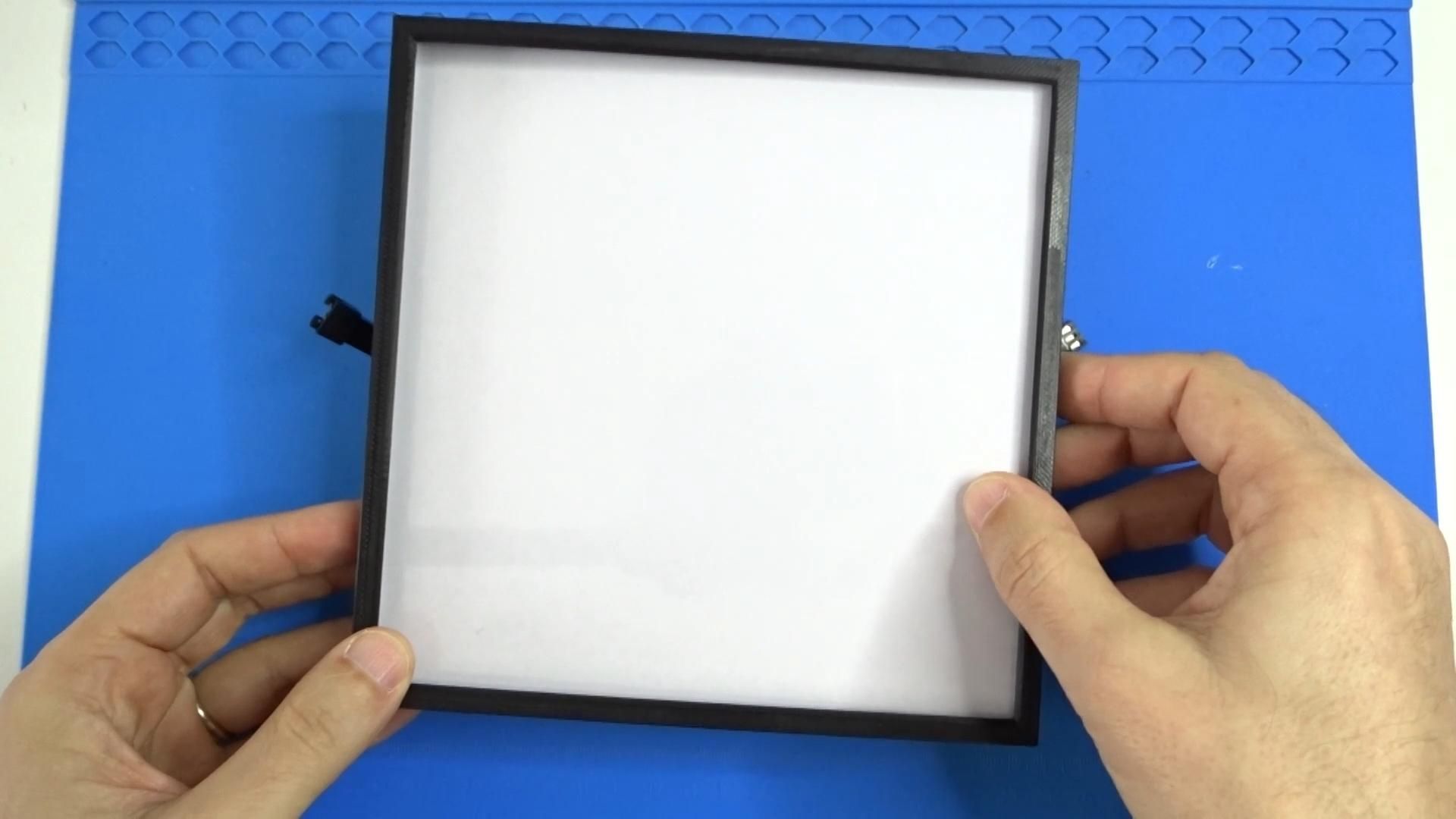 DIY WLED 16x16 LED Smart RGB Matrix Panel With ESP32 and INMP441 : 10 ...