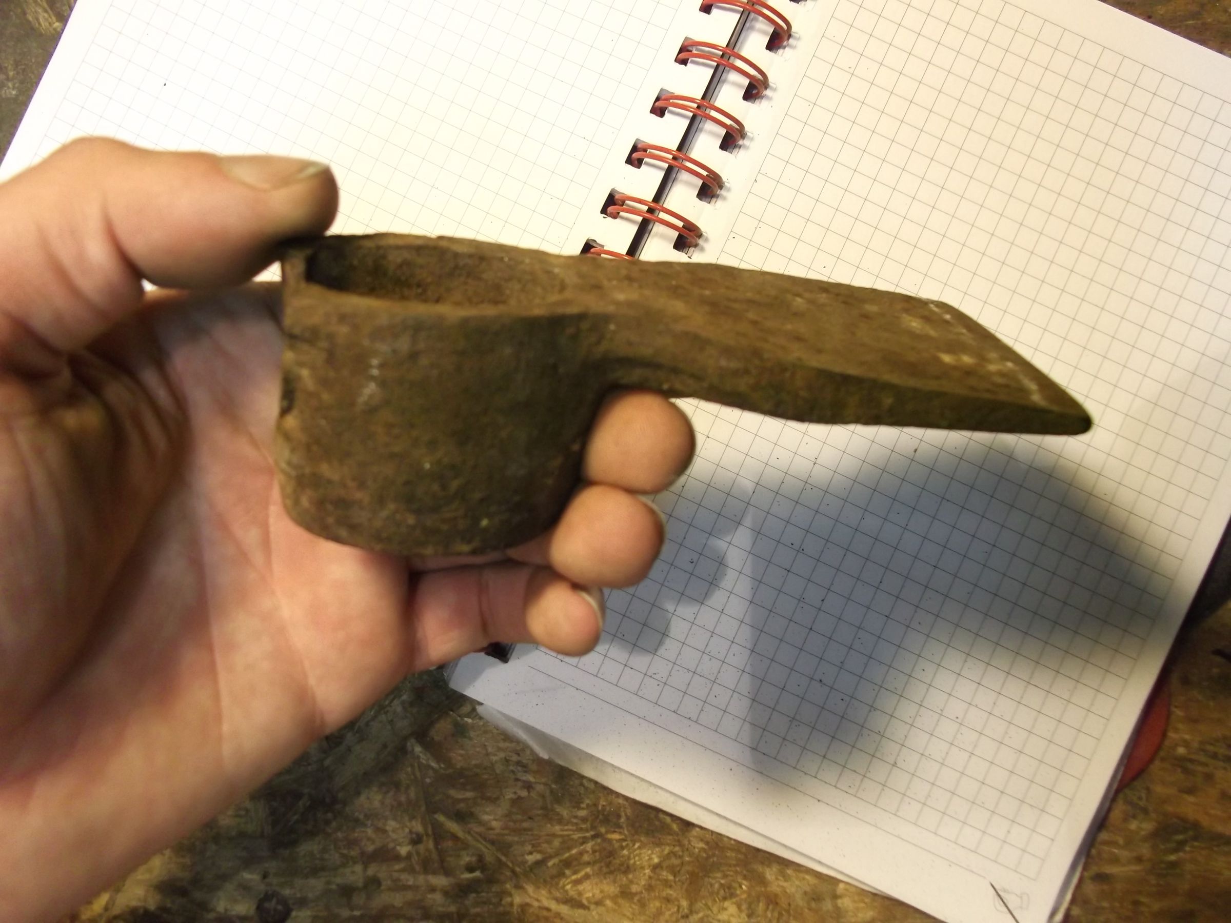 Adze From Broken Hammer Head (no Forging) : 29 Steps (with Pictures ...