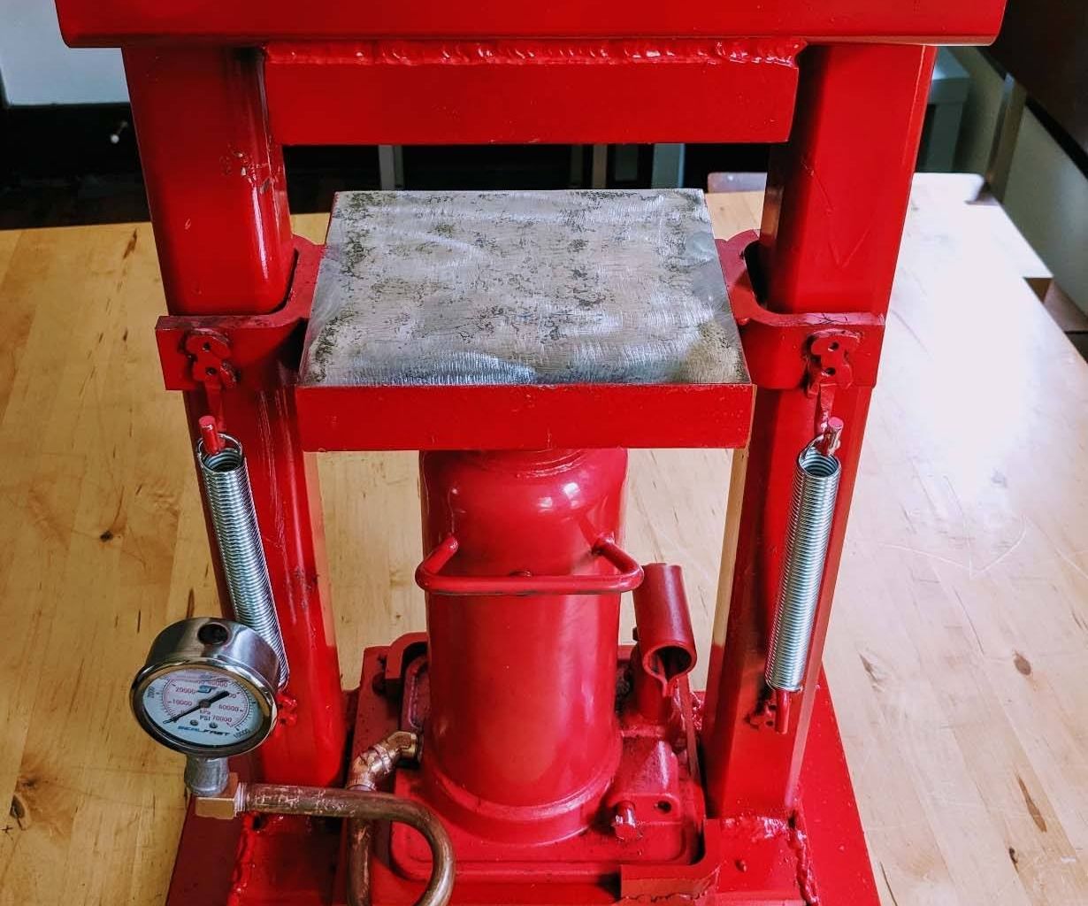 Small Benchtop 20‐ton Hydraulic Press For The Jeweler And Metalsmith Instructables