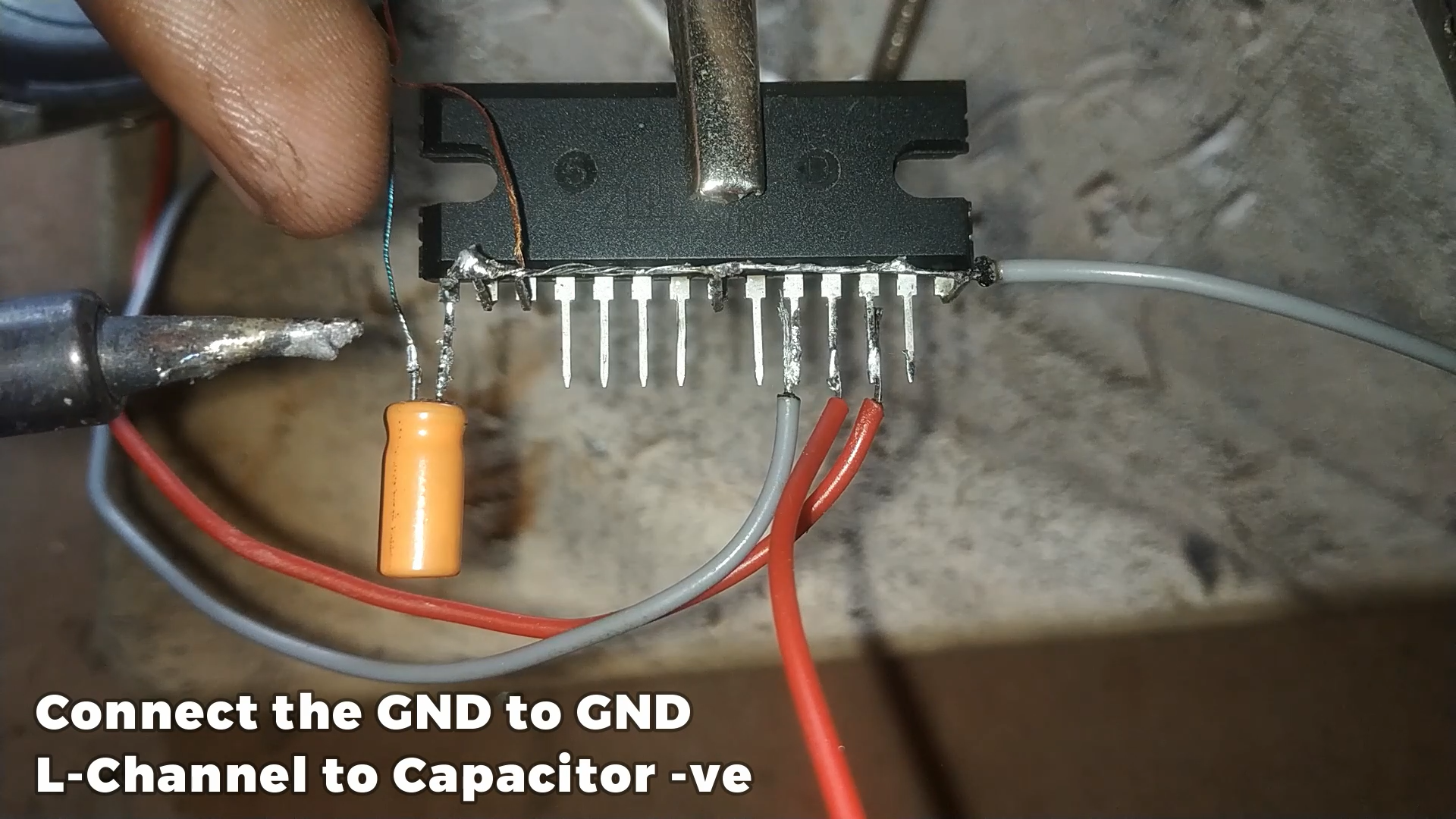 How to Make a Simple Powerful Audio Amplifier With 4440 IC : 11 Steps ...