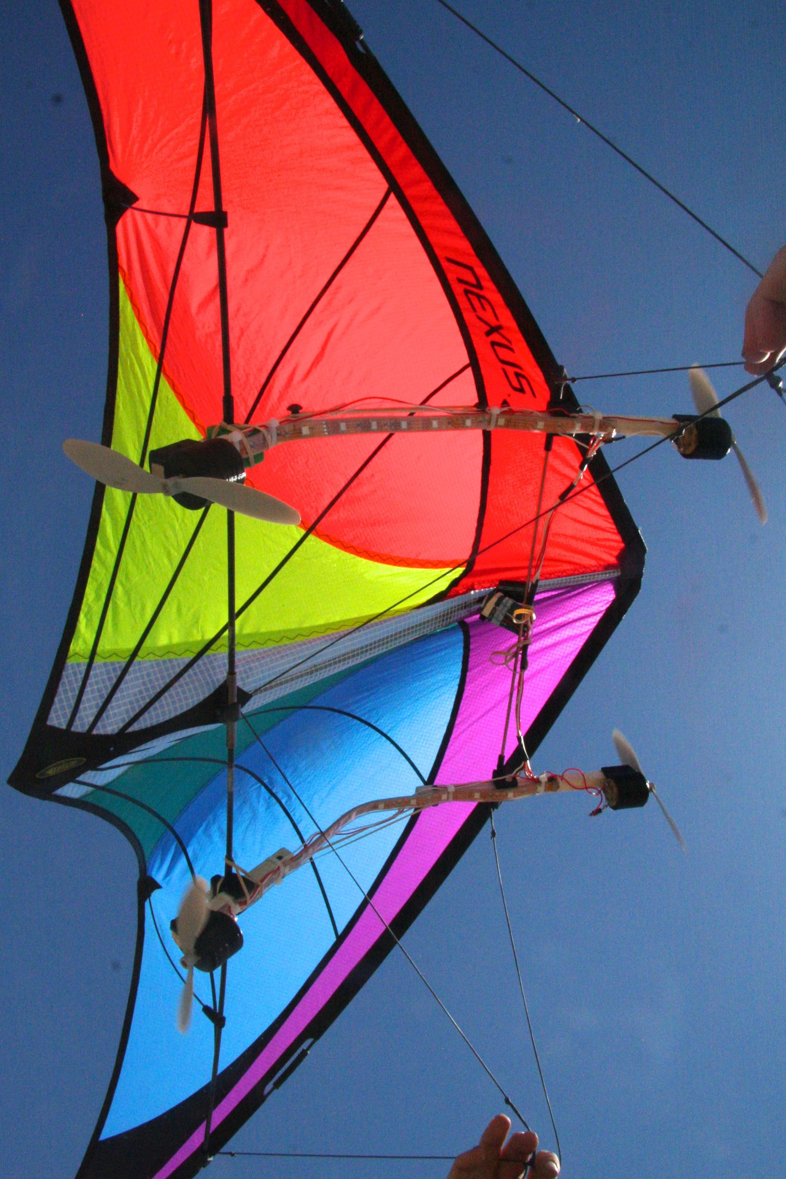 Kite With Wind-Powered LEDs : 6 Steps (with Pictures) - Instructables