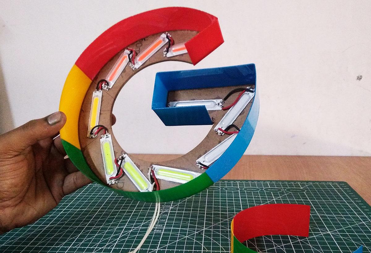 Google Lamp : 16 Steps (with Pictures) - Instructables