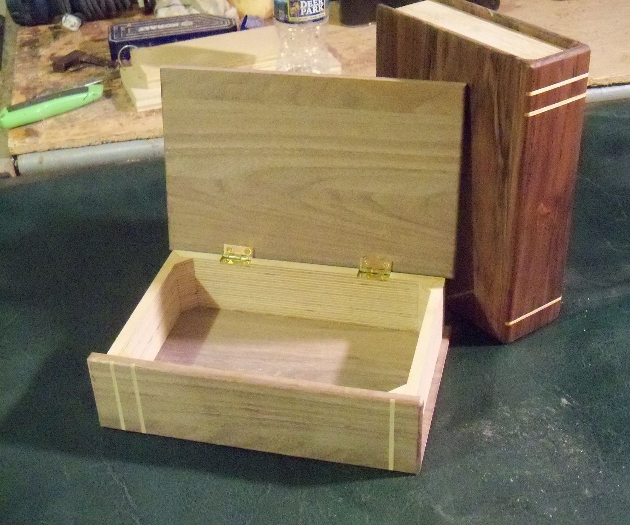 Faux Book Wood Lidded Box : 13 Steps (with Pictures) - Instructables