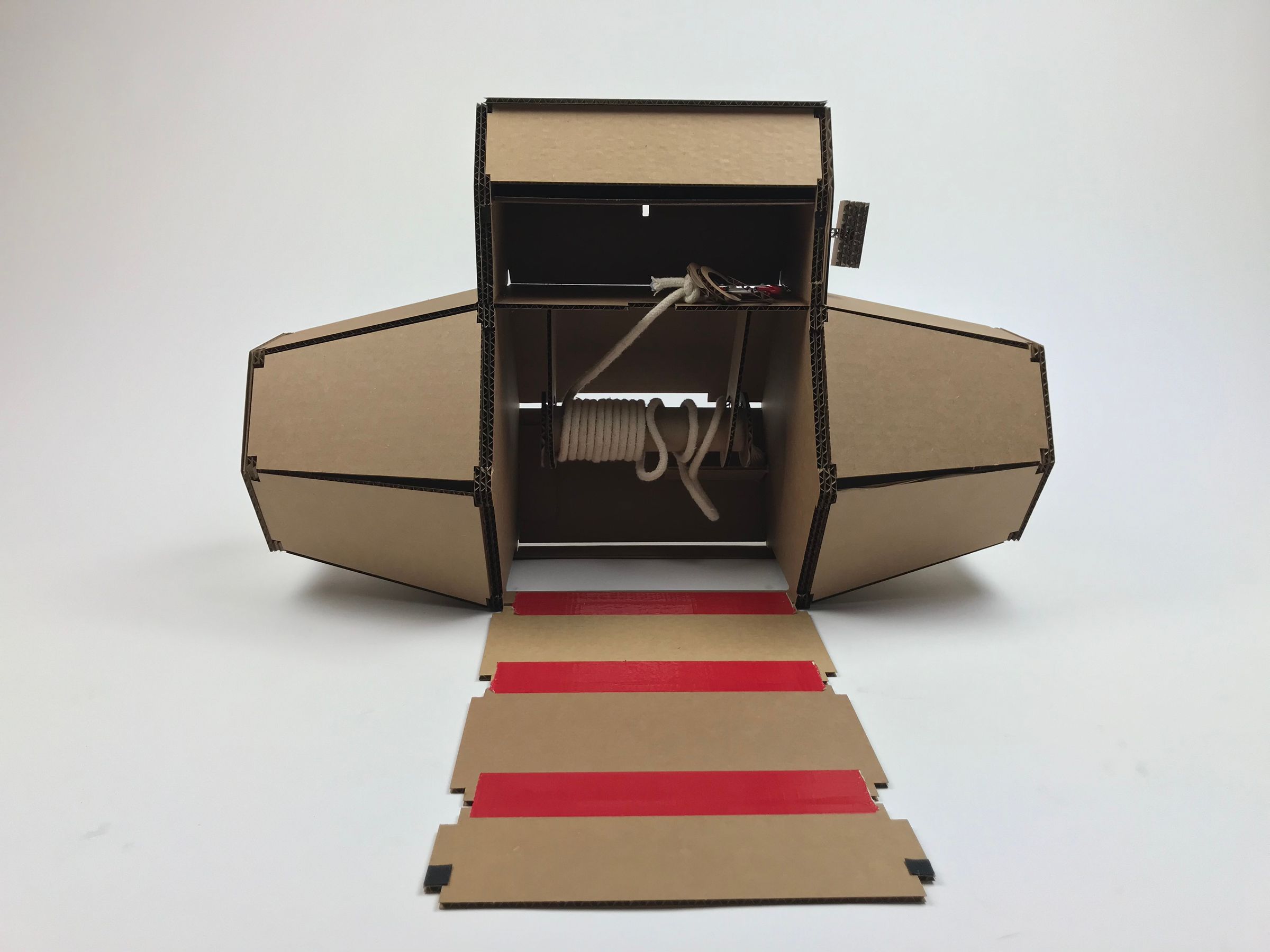 Winch Cardboard Prototype : 9 Steps - Instructables