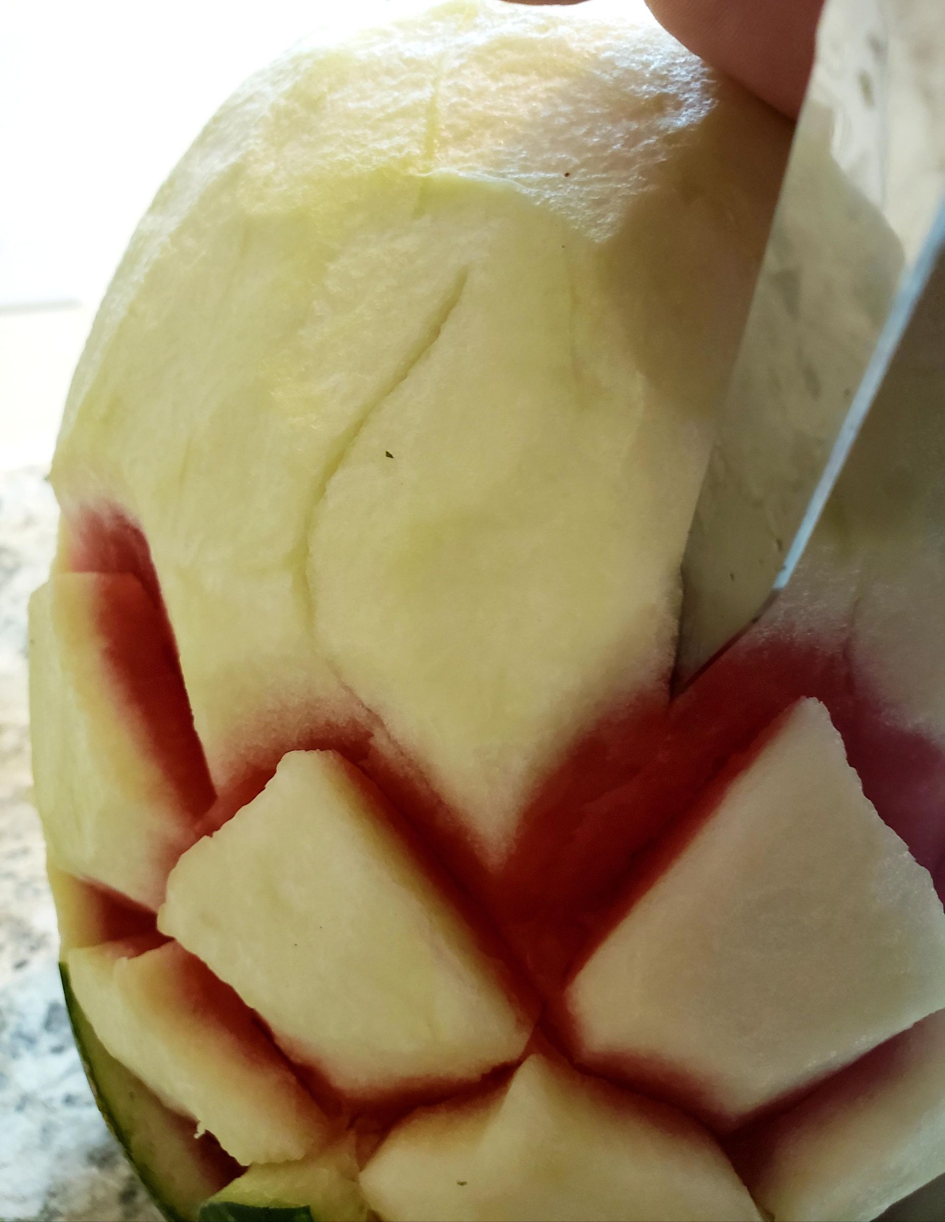 Watermelon Lotus Flower Carving! : 17 Steps (with Pictures) - Instructables