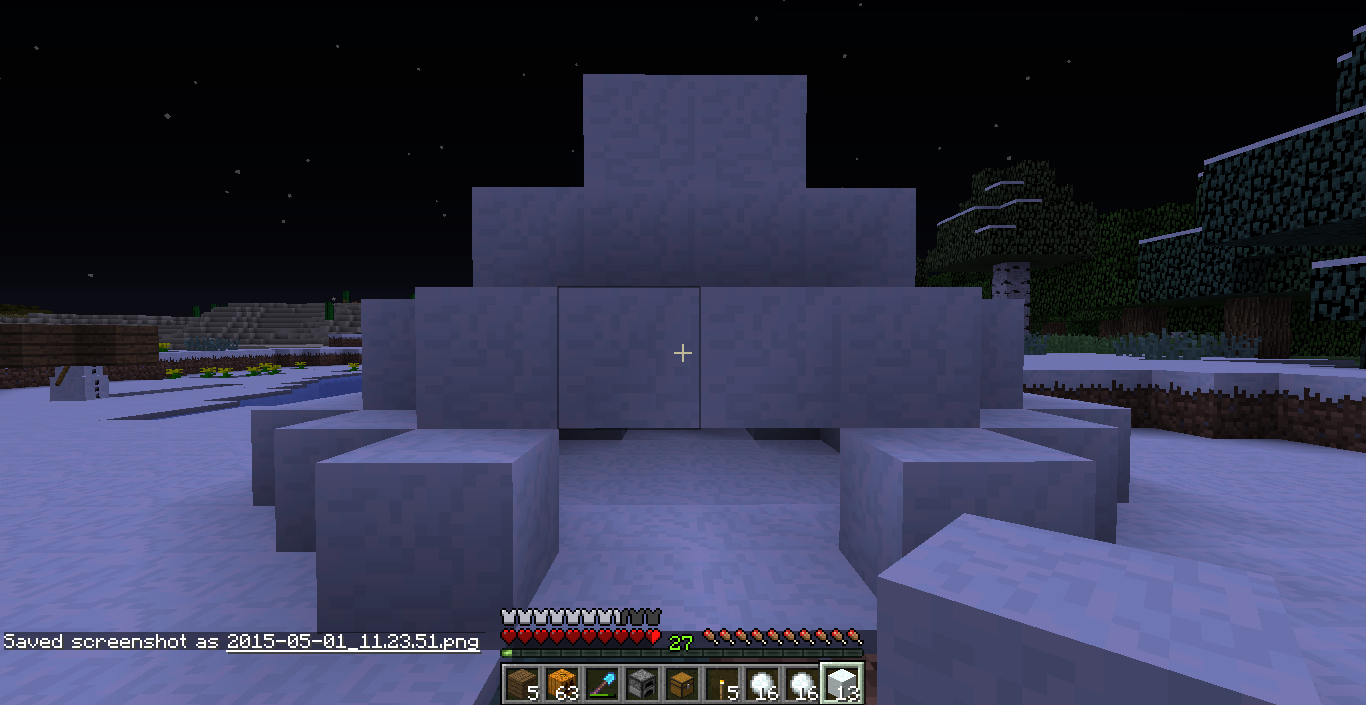 Build an Igloo From Scratch in Minecraft : 3 Steps - Instructables