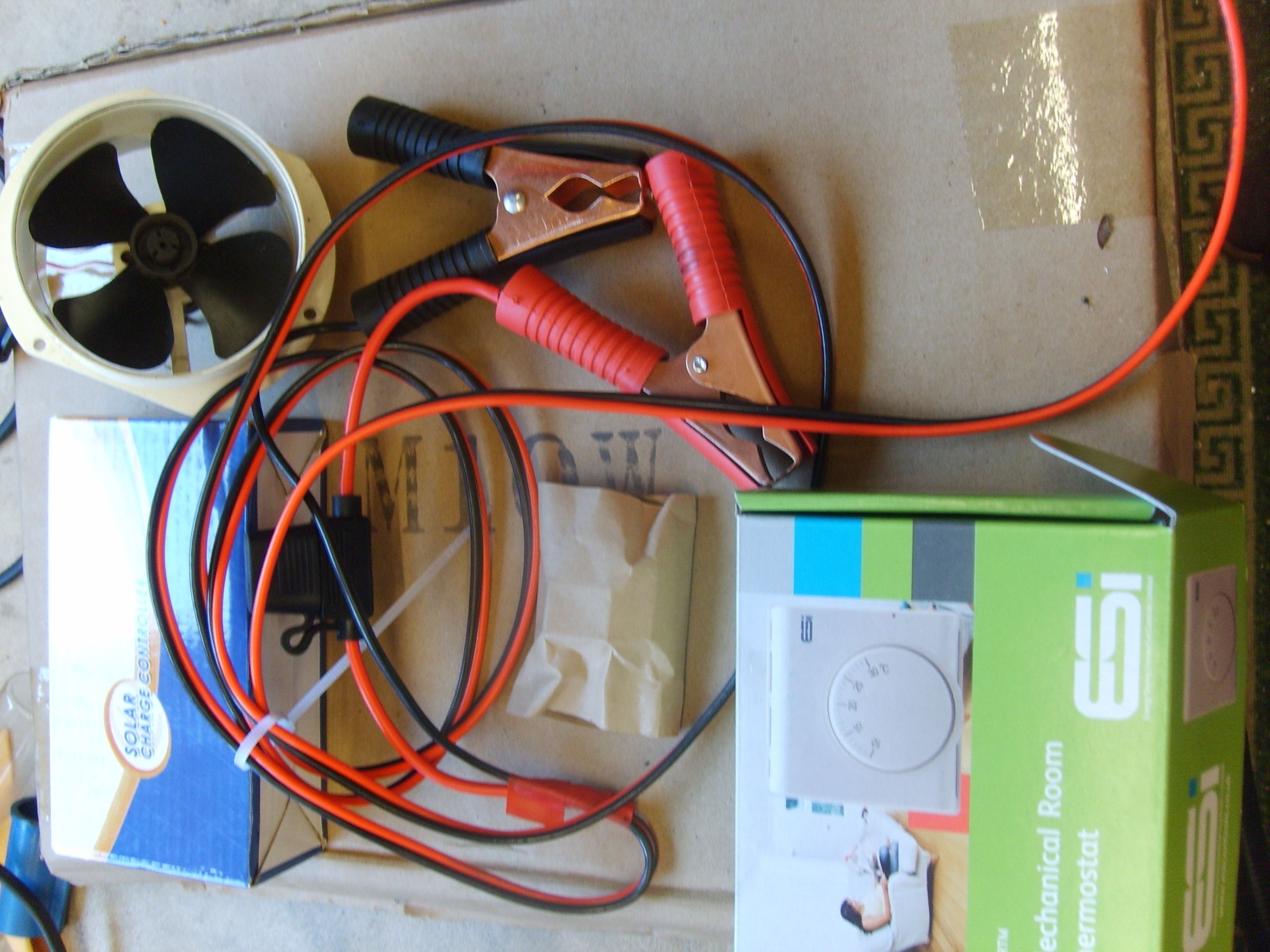 Automatic Solar Powered Extractor Fan for a Hot Garage : 8 Steps (with ...