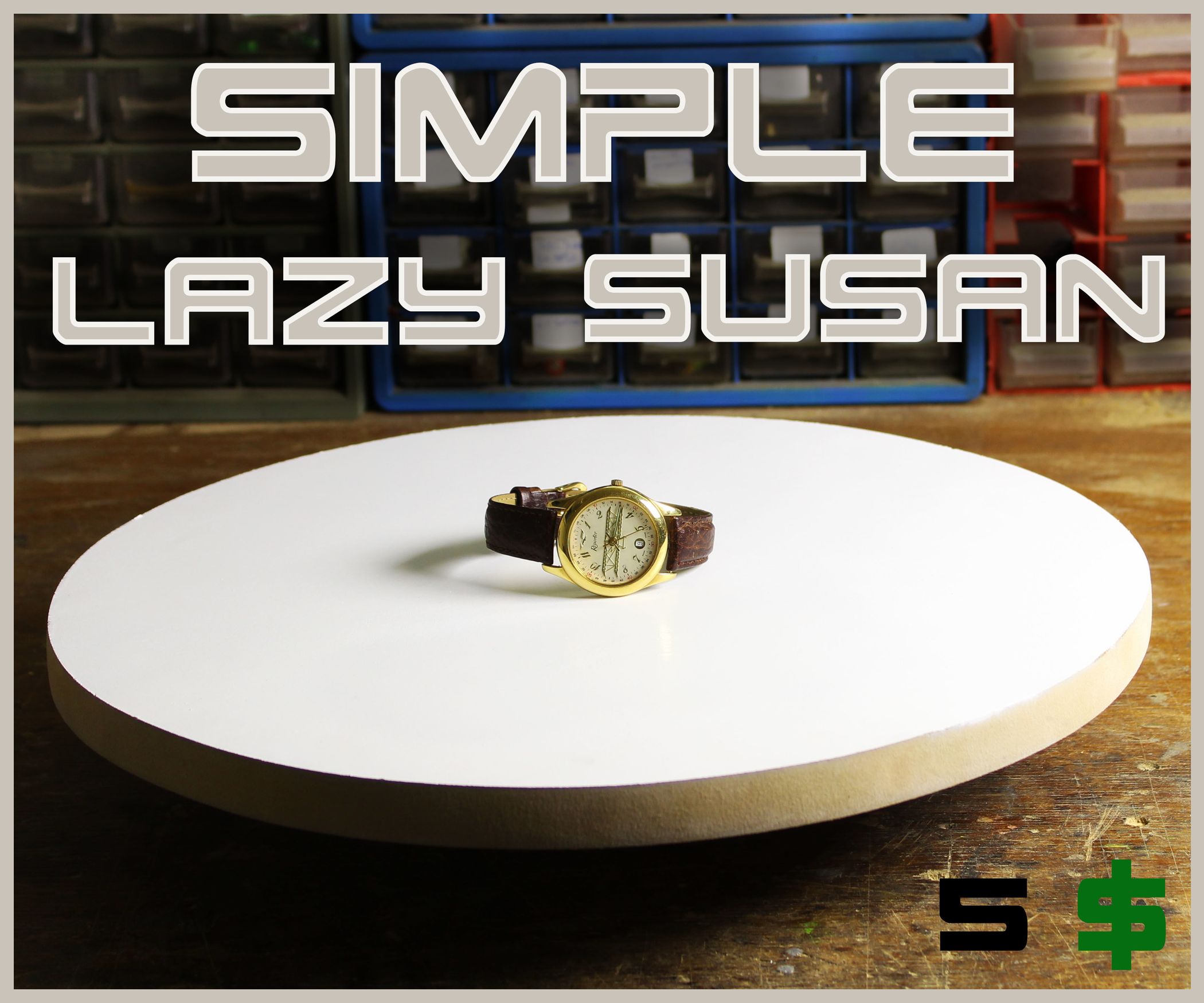 Make a Rotating Table "Lazy Susan" : 6 Steps (with Pictures ...