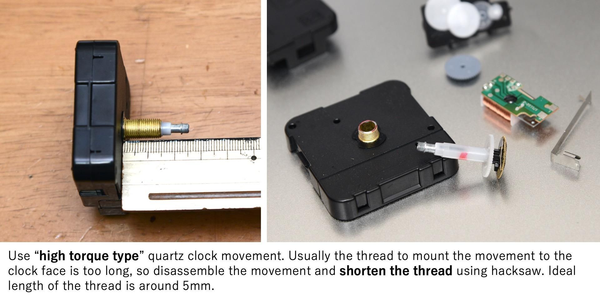 Quartz-movement Based Perpetual Calendar Clock : 8 Steps (with Pictures ...