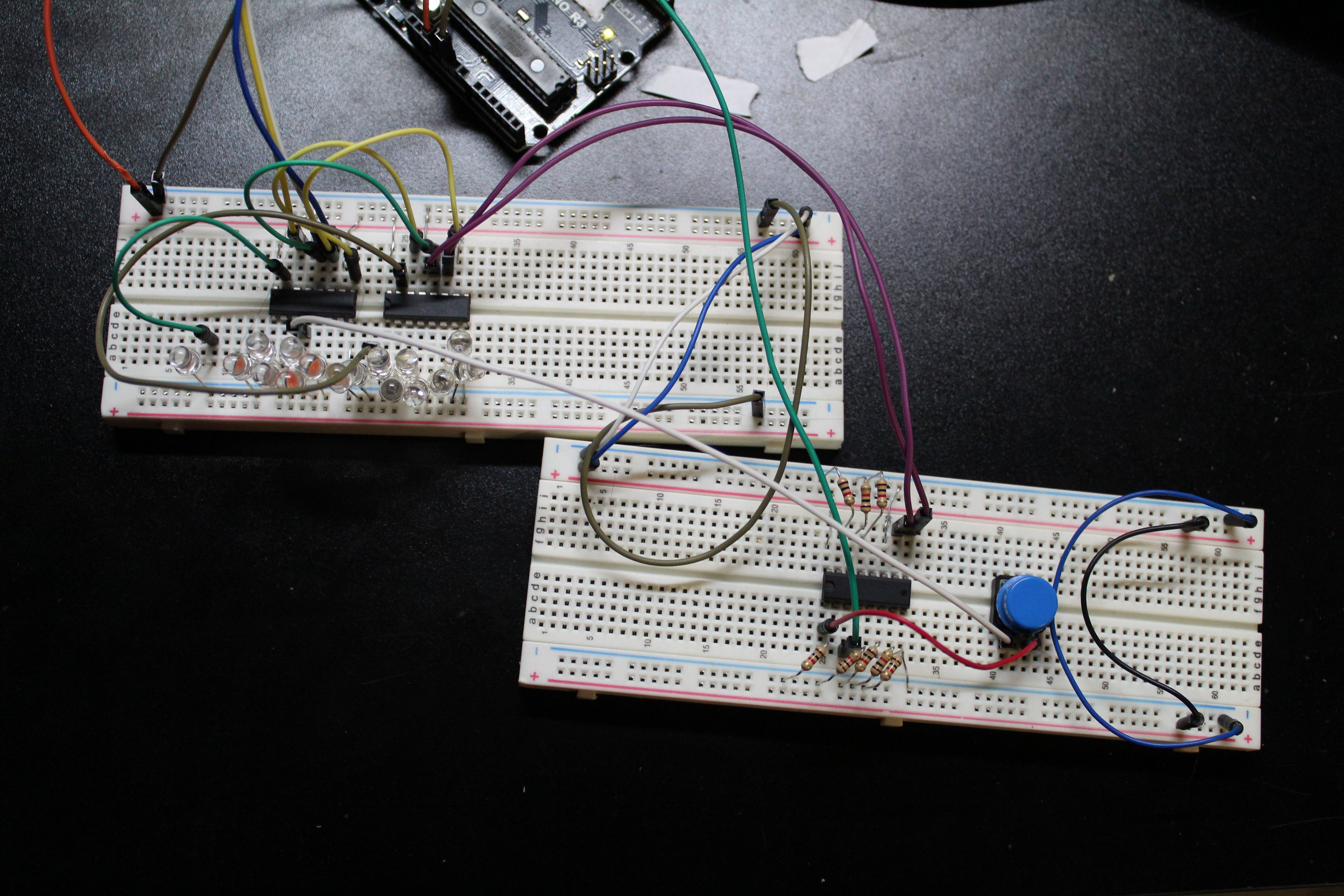 Shift Register Keyboard for Arduino : 8 Steps (with Pictures ...