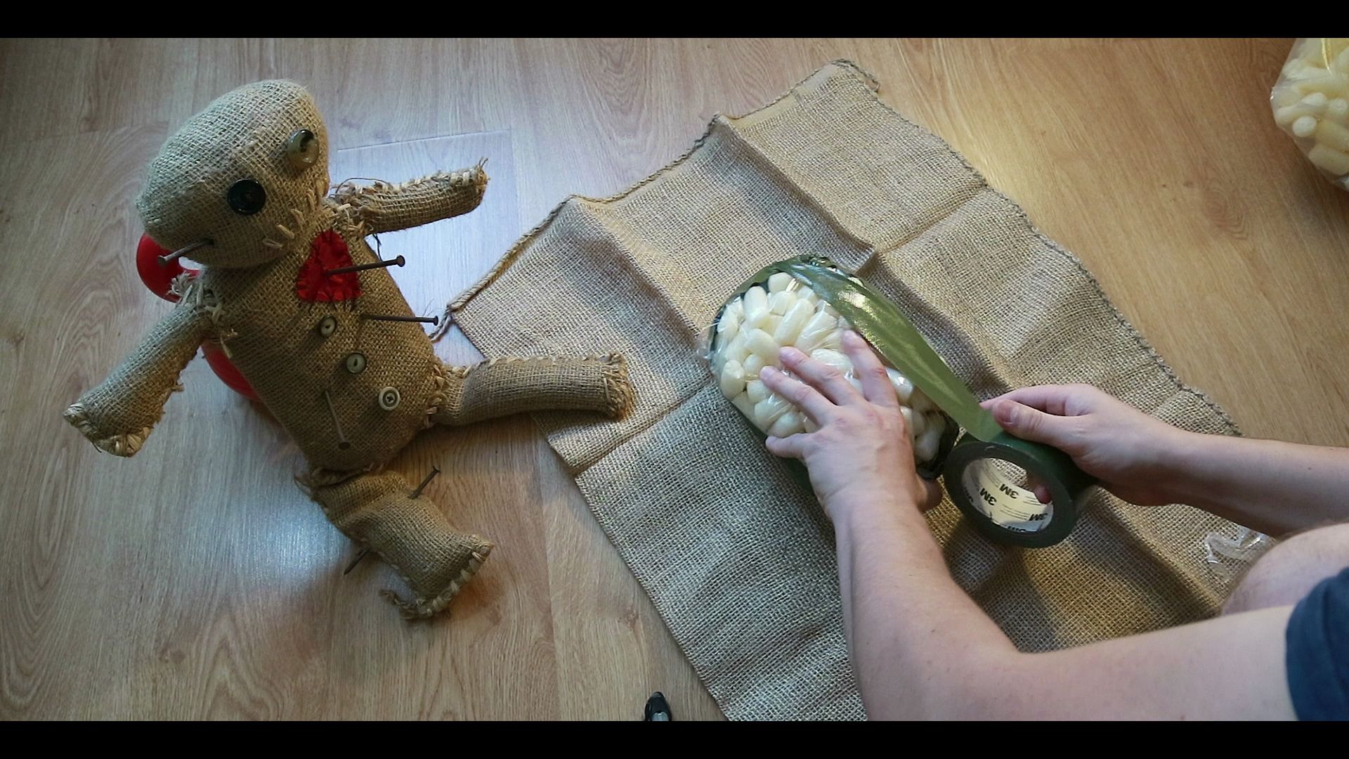 How to Make a Possessed Voodoo Doll - HALLOWEEN TUTORIAL : 24 Steps ...