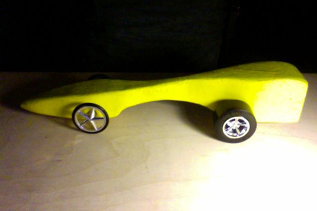 Simple Co2 Dragster Designs