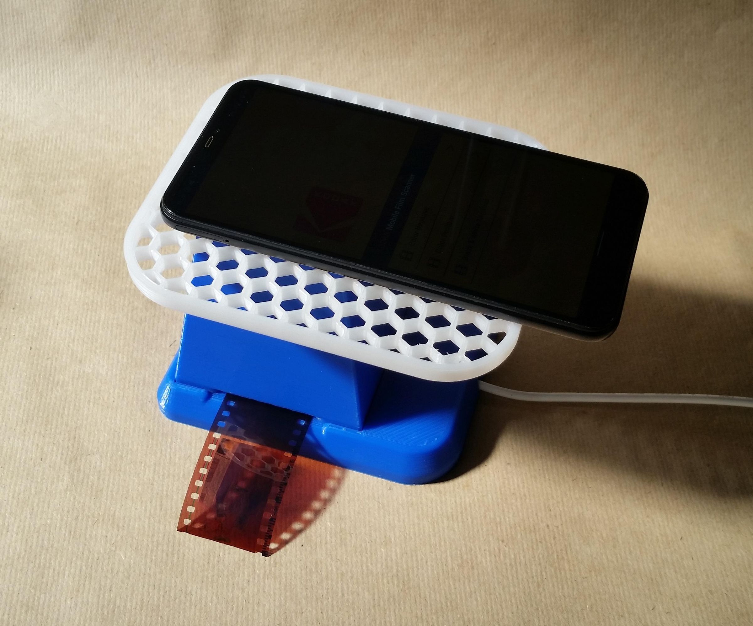 3D Printed Film Negative Phone Scanner : 9 Steps (with Pictures ...