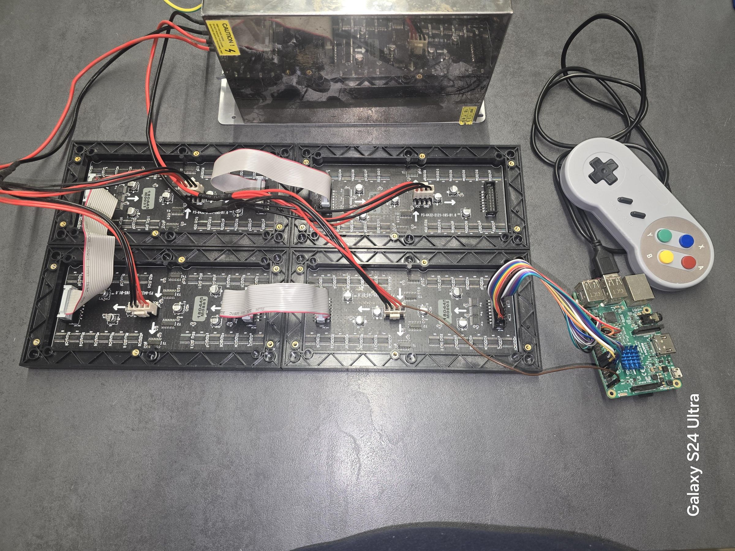 PiMatrixOS – Raspberry Pi HUB75 LED Matrix Platform With Games ...