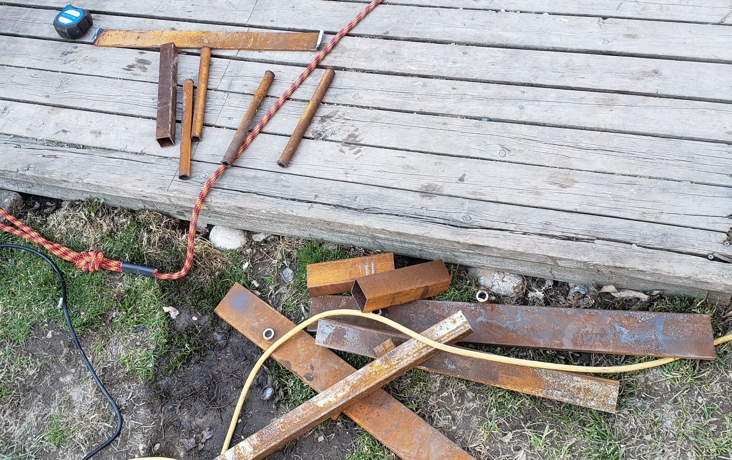 Multi Grip Weight Bar From Metal Scraps! : 6 Steps (with Pictures ...